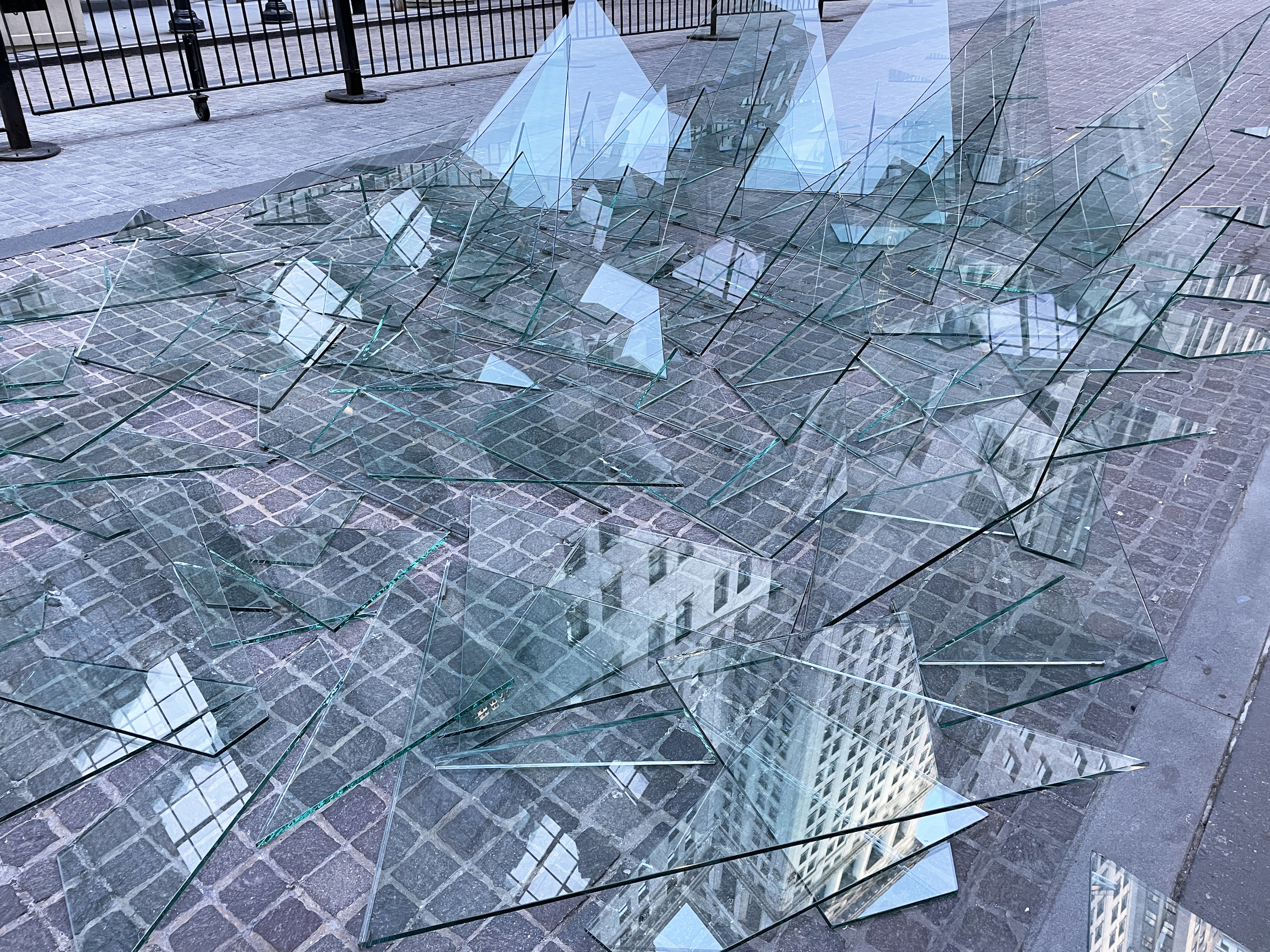 Fearless Girl Broken Glass Ceiling for International Women’s Day by obj ...