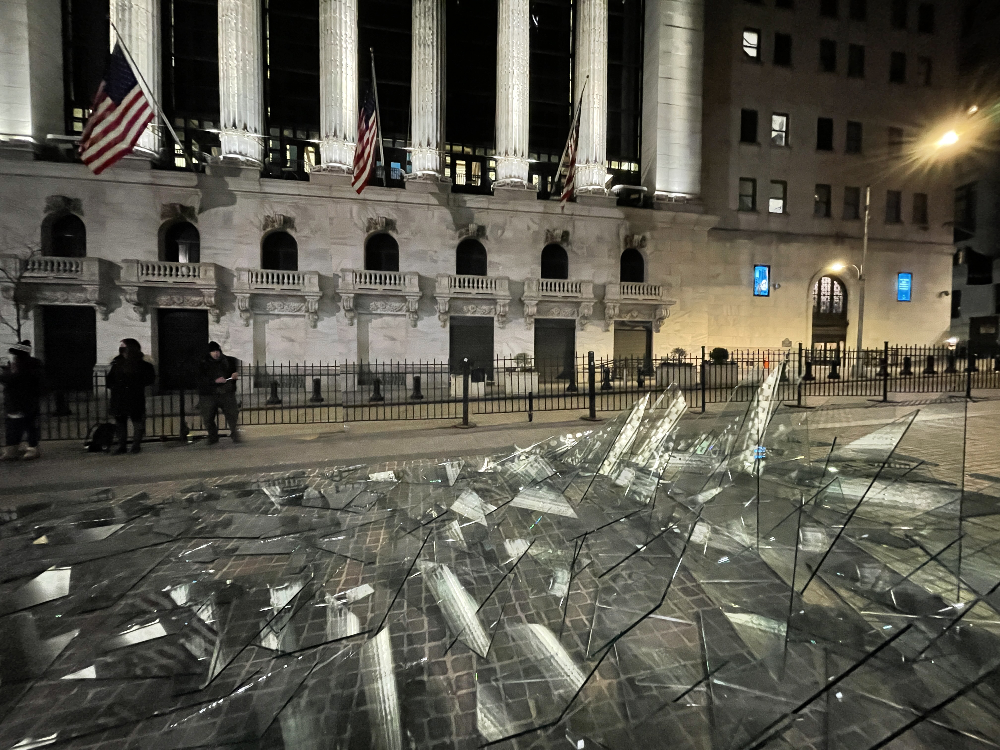 Fearless Girl Broken Glass Ceiling for International Women’s Day by obj ...