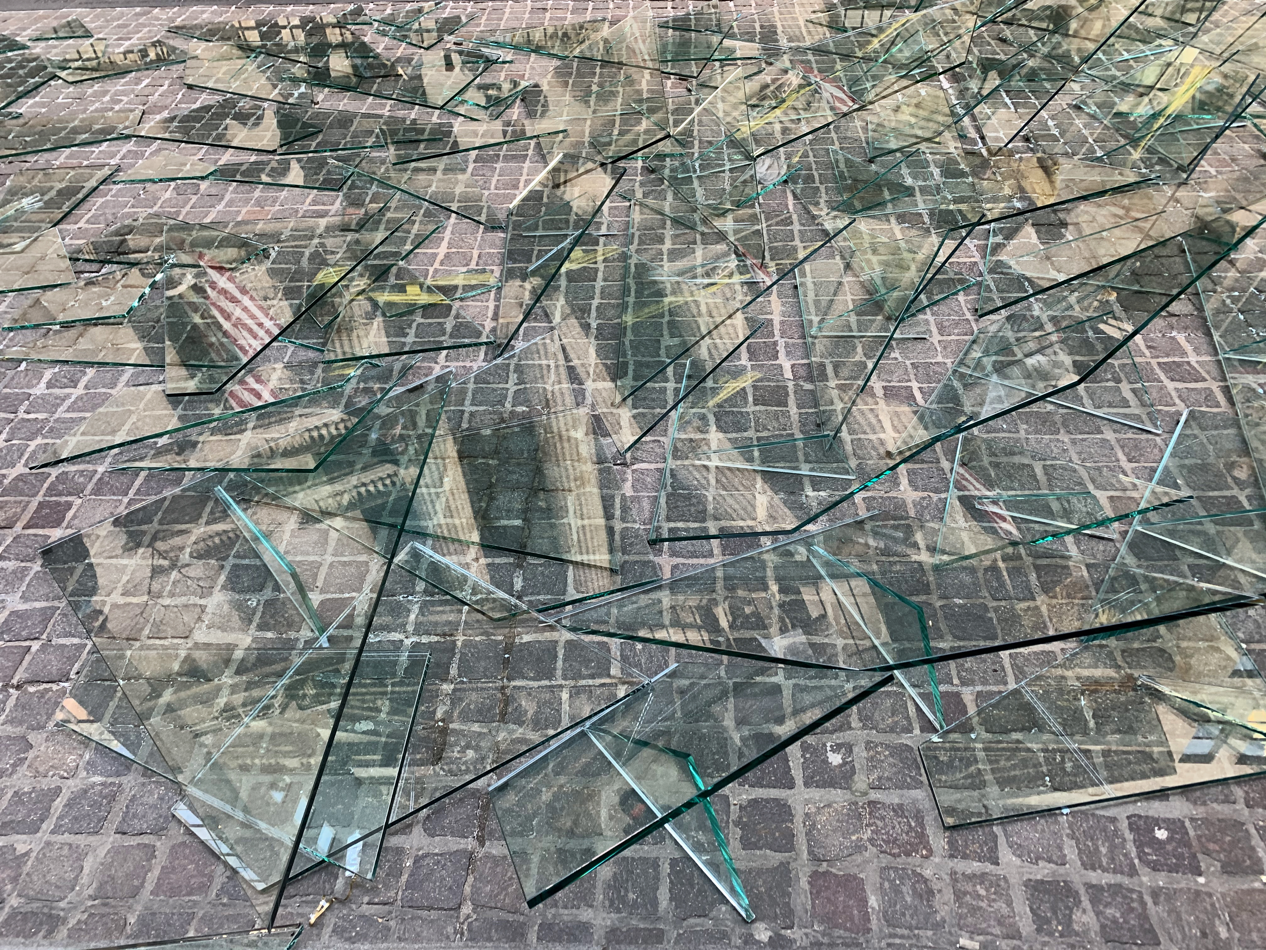 Fearless Girl Broken Glass Ceiling for International Women’s Day by obj ...