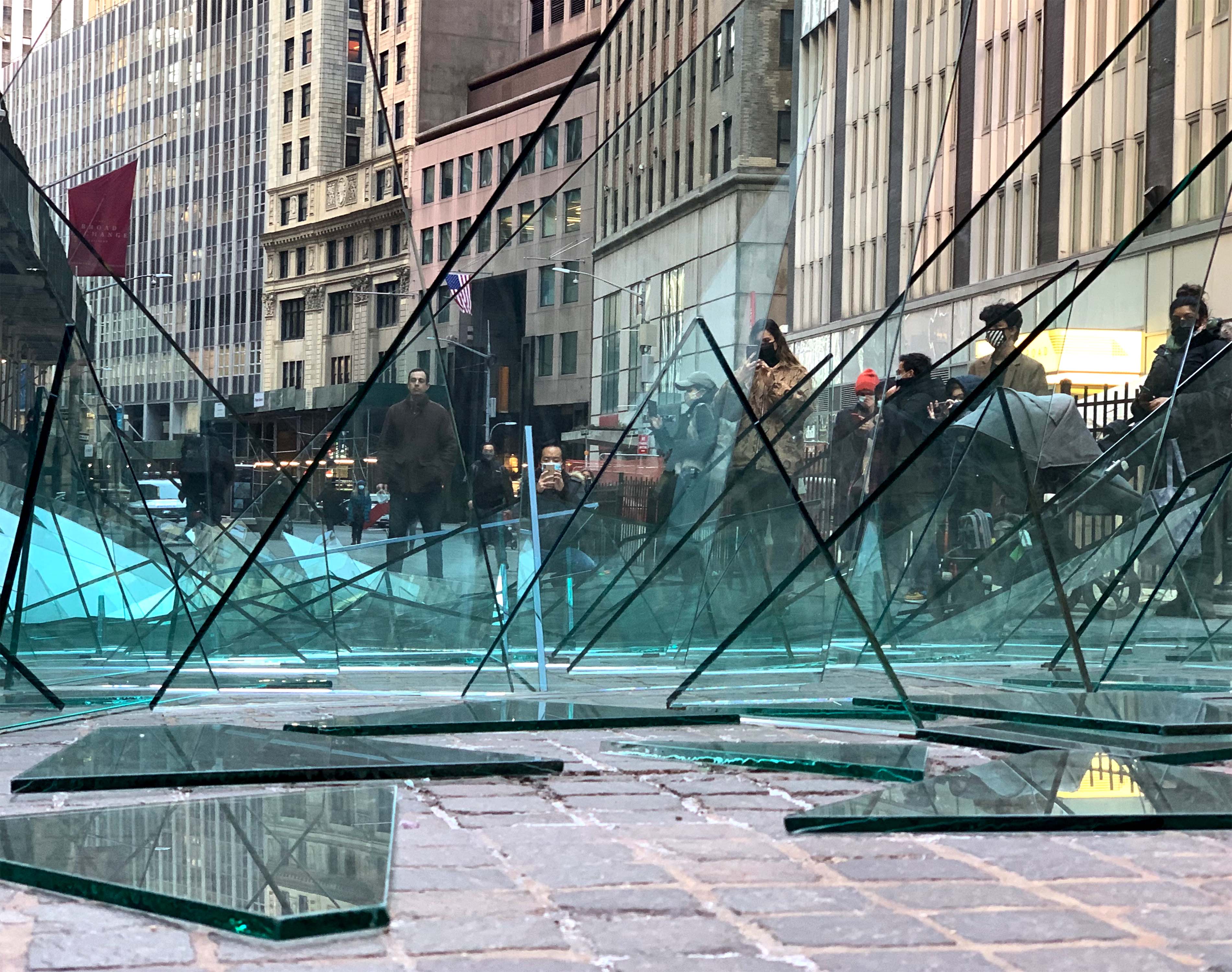 Fearless Girl Broken Glass Ceiling for International Women’s Day by obj ...