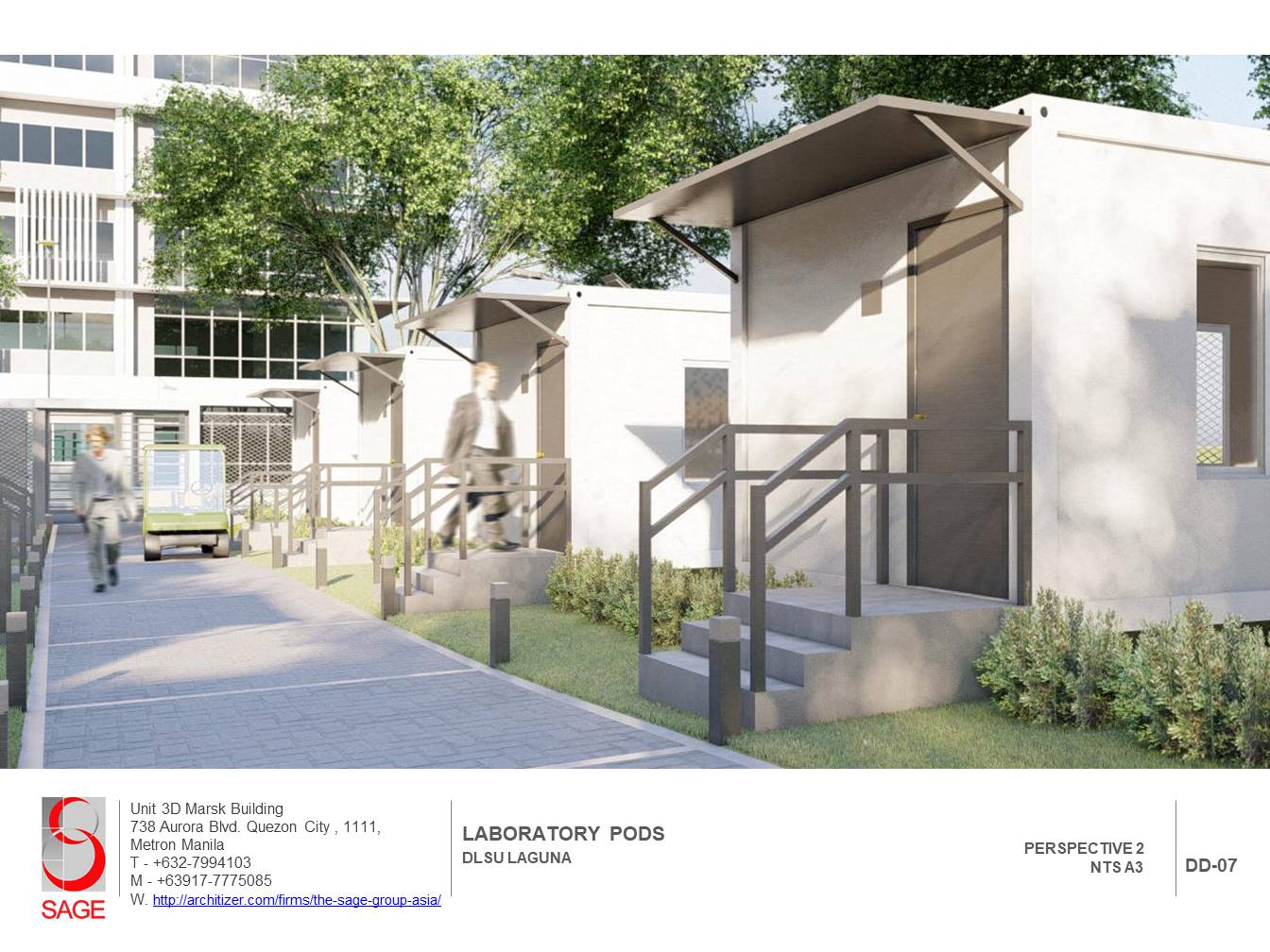 Proposed Research & Laboratory Pods by THE SAGE GROUP ASIA - Architizer