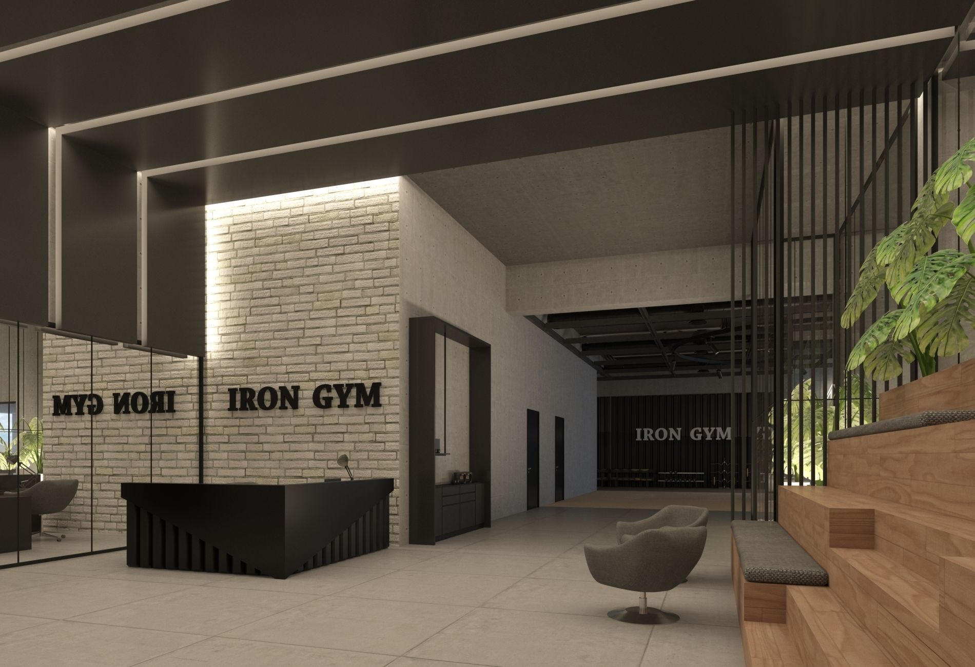 Fitness center Gym 3D by GYMdesign - Fitness Center 3D - Architizer