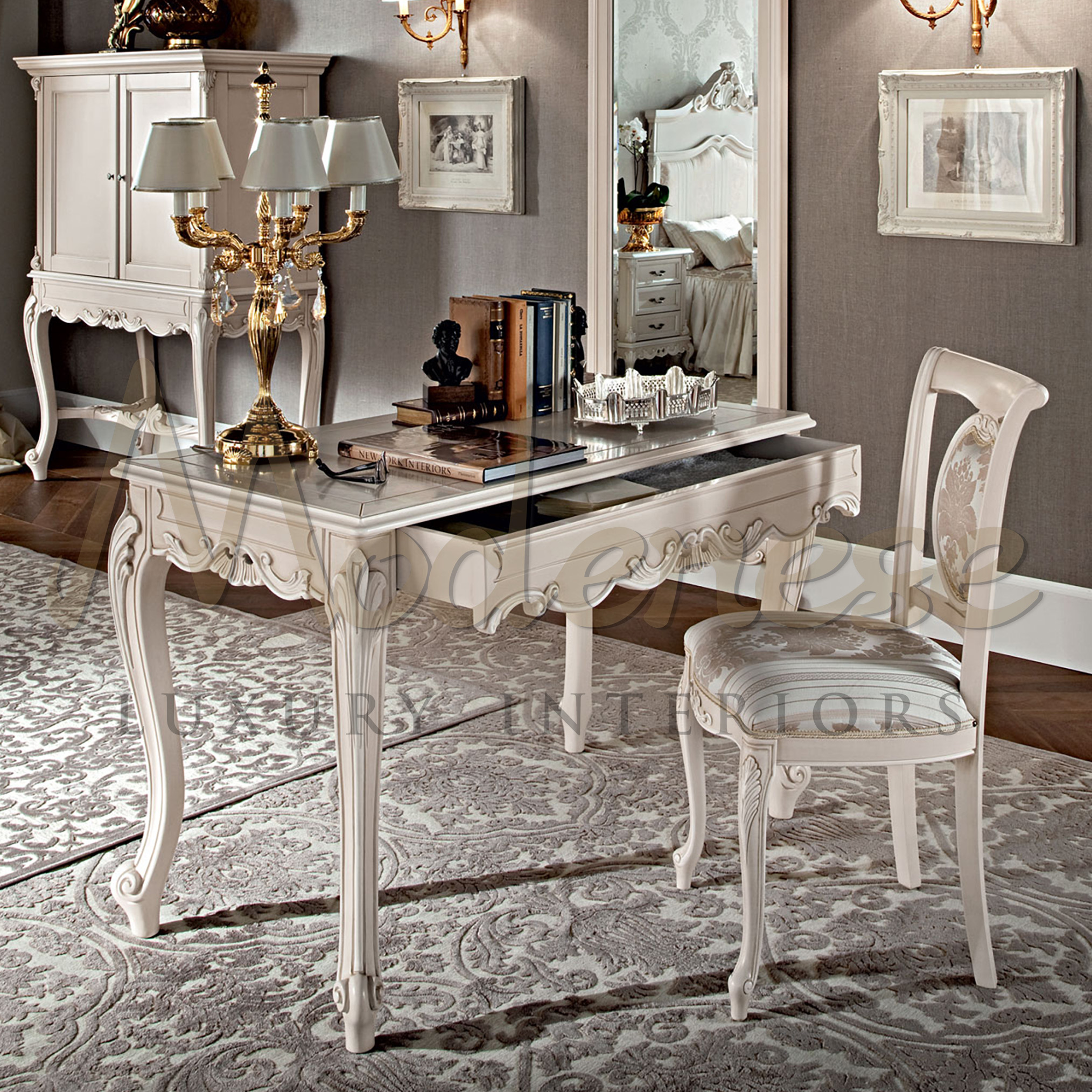 Superb Furniture Made Italy Of Precious Fabrics by MODENESE Luxury ...