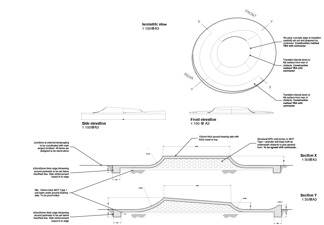 Nike EHQ Skate Landscape by F31 - Architizer