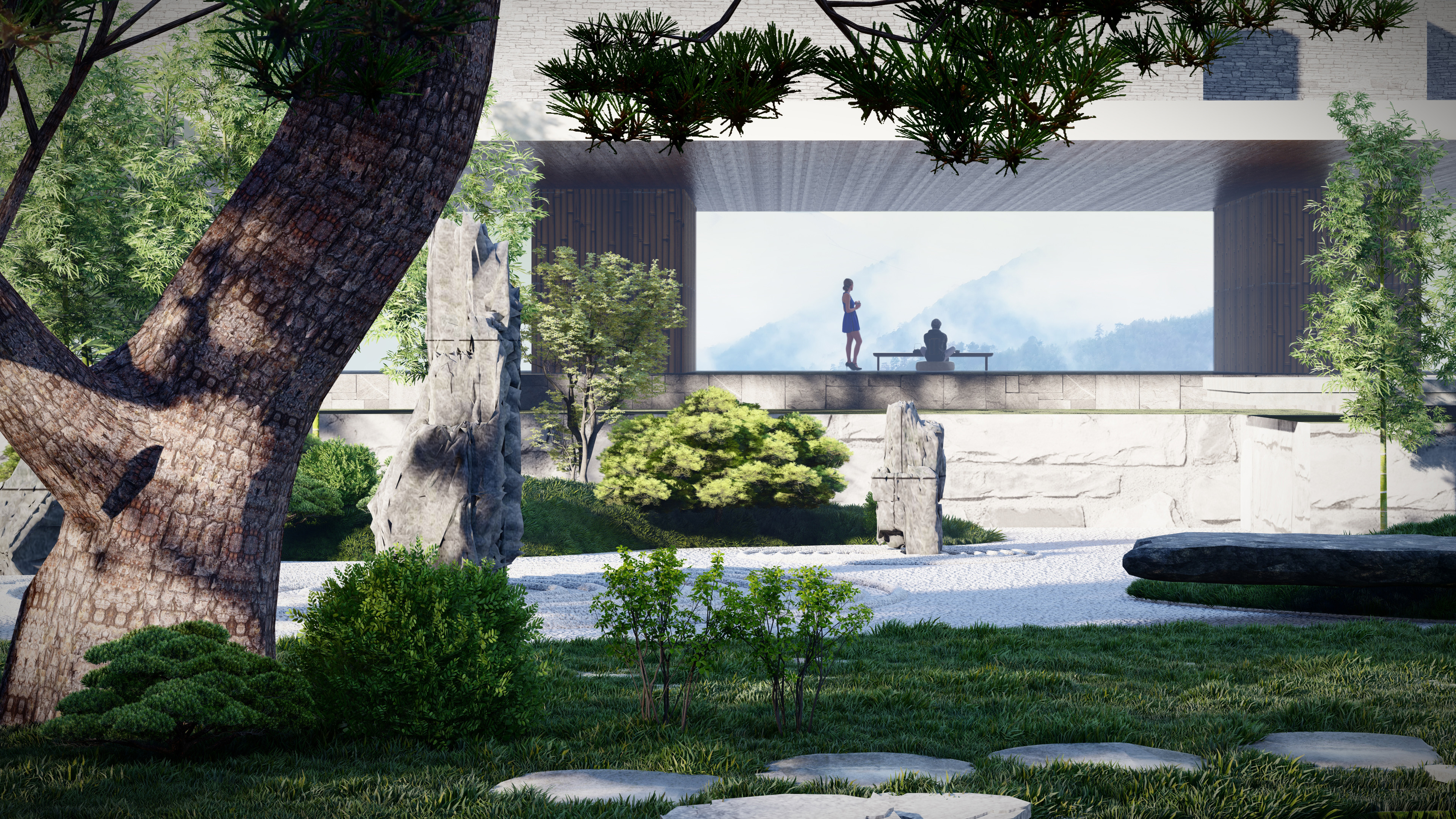 Bamboo Resort Rising from A Paddy Field by Yunchao Xu Atelier Apeiron ...