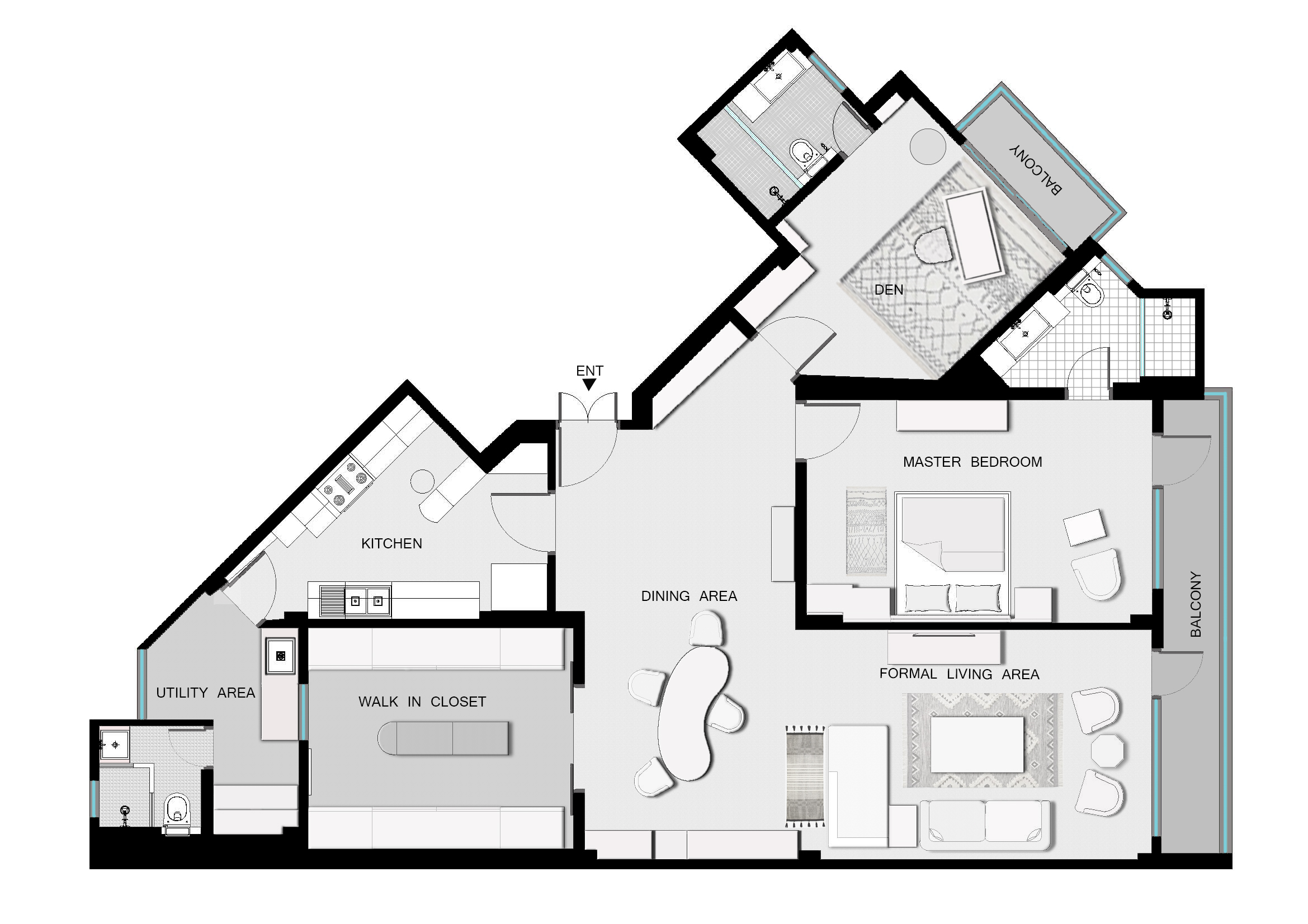 Idea 3437788: Ridge View Residence | A warm abode that is cosy yet ...