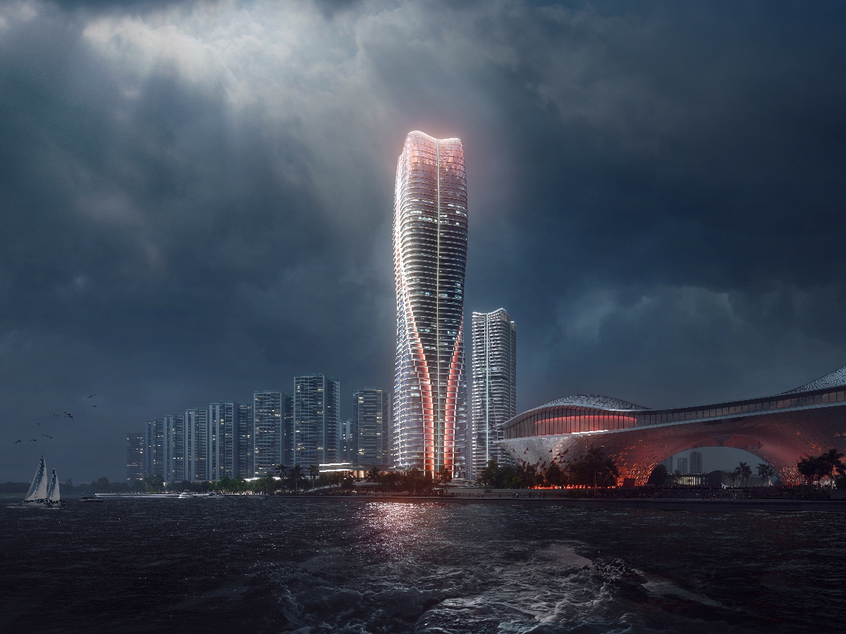 10 Design Reveals a Harbourfront High-rise Design Submission in South ...