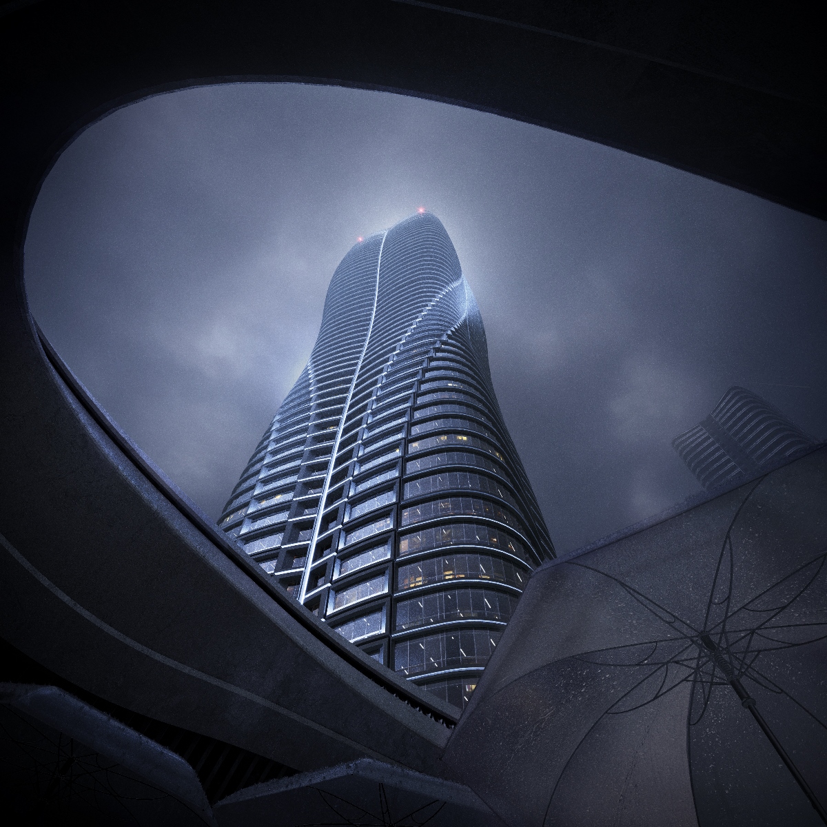 10 Design Reveals a Harbourfront High-rise Design Submission in South ...