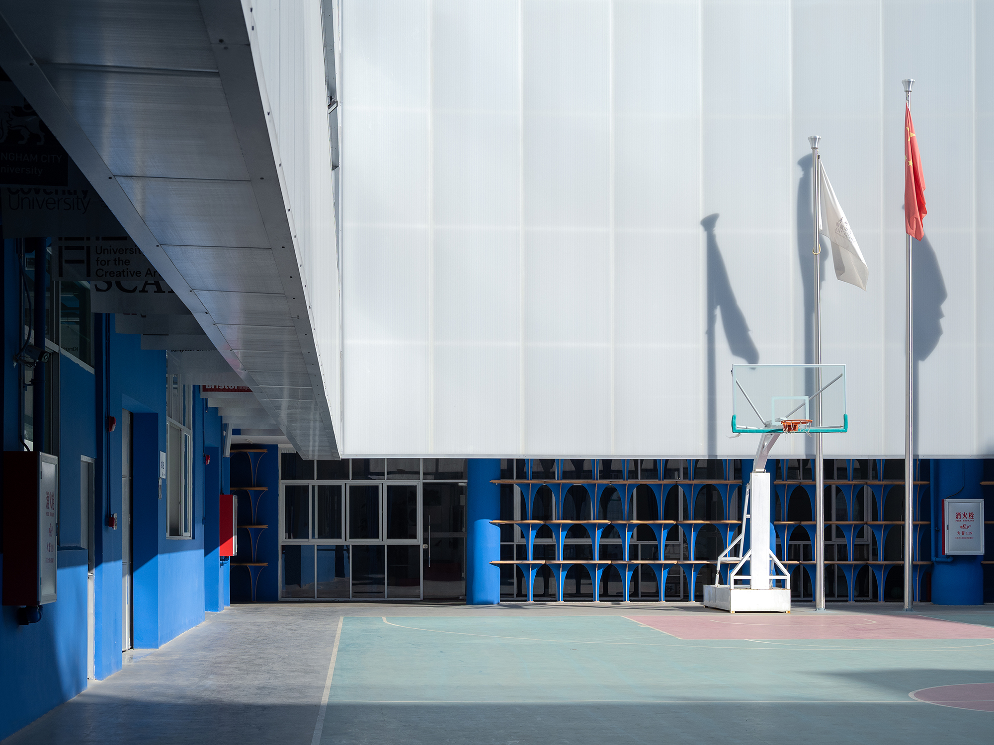 Art School in Blue & White by Various Associates - Architizer