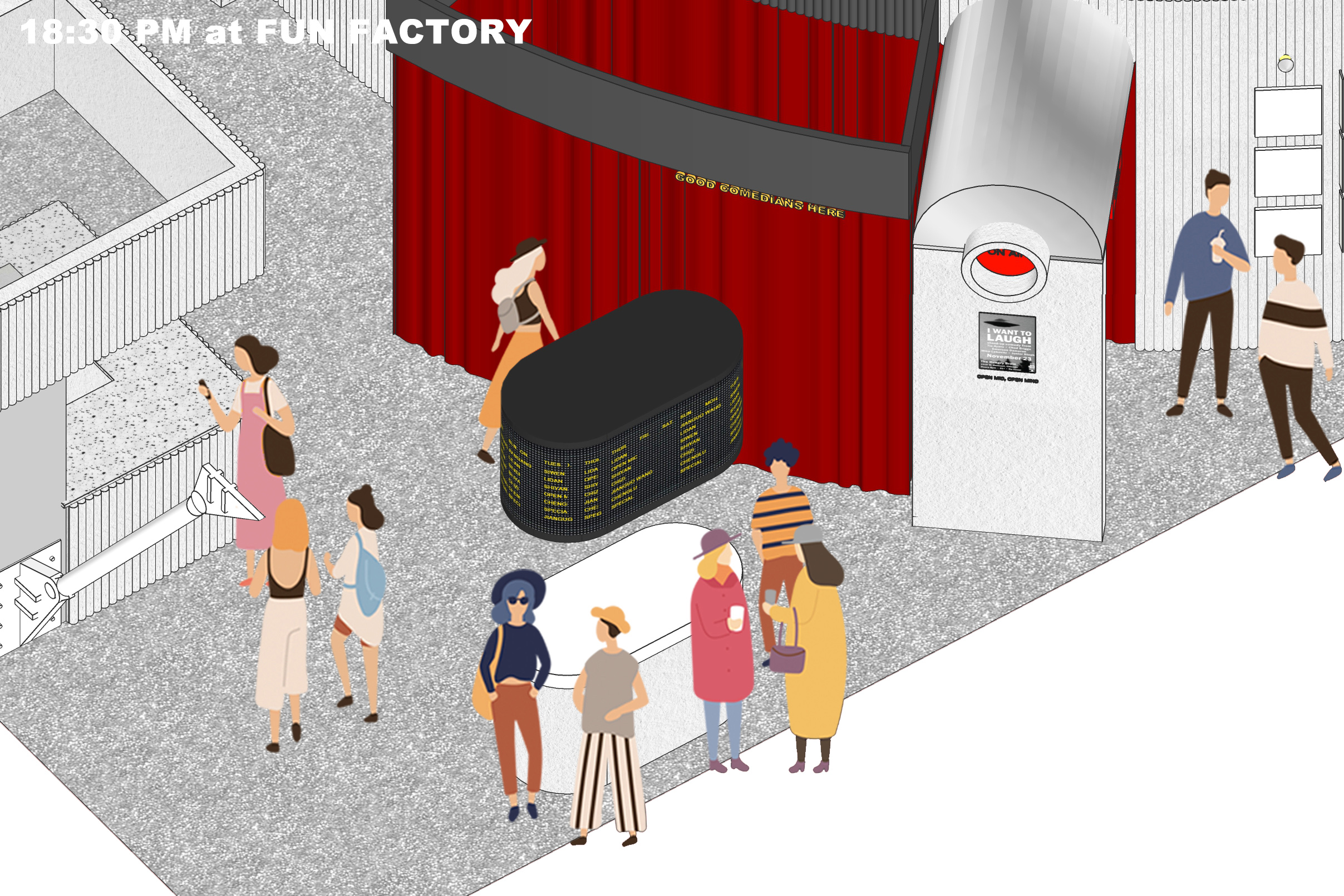 FUN FACTORY Experimental Theater by AtelierOFFLINE - Architizer