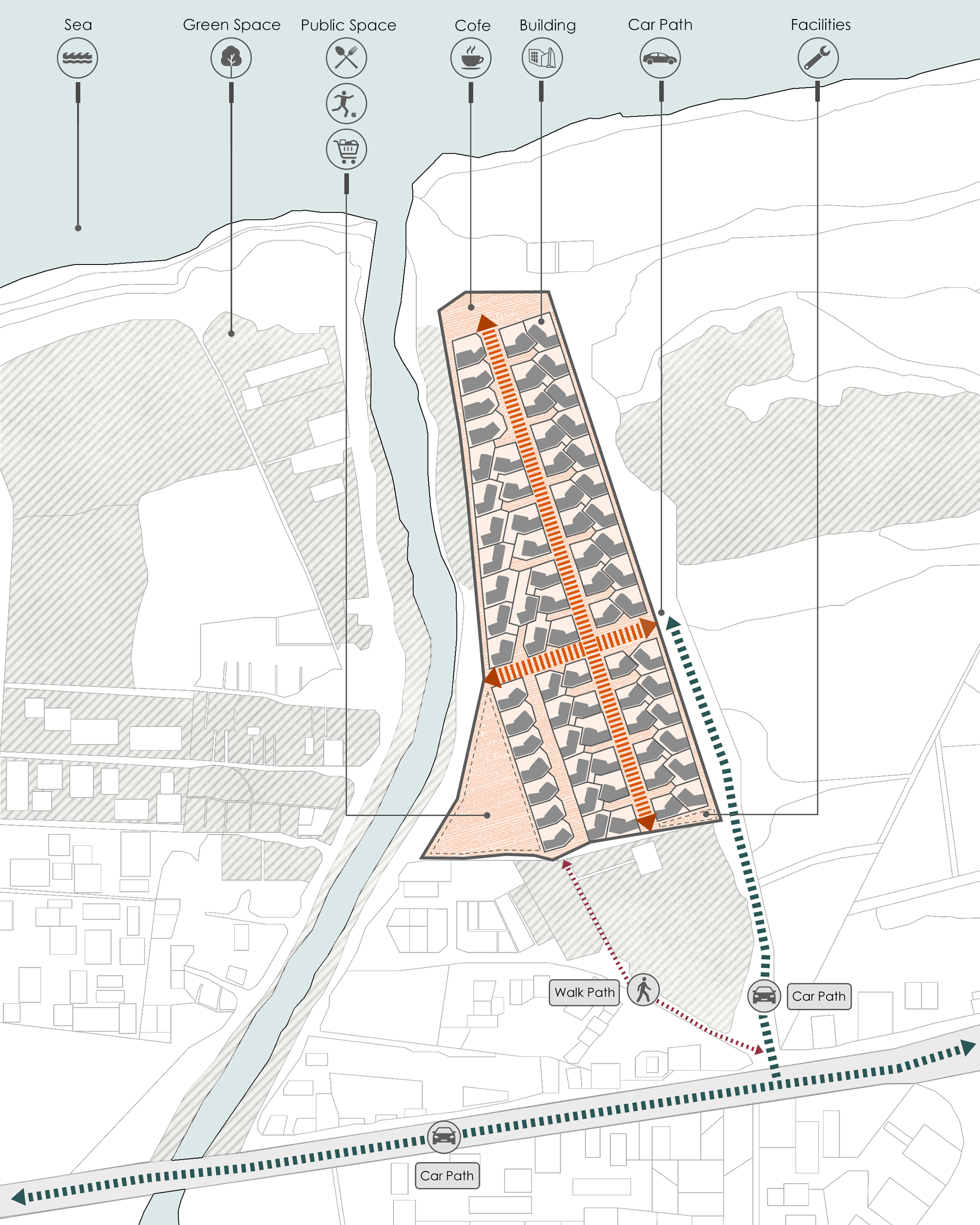 Seaside Town by Kalbod Design Studio - Architizer