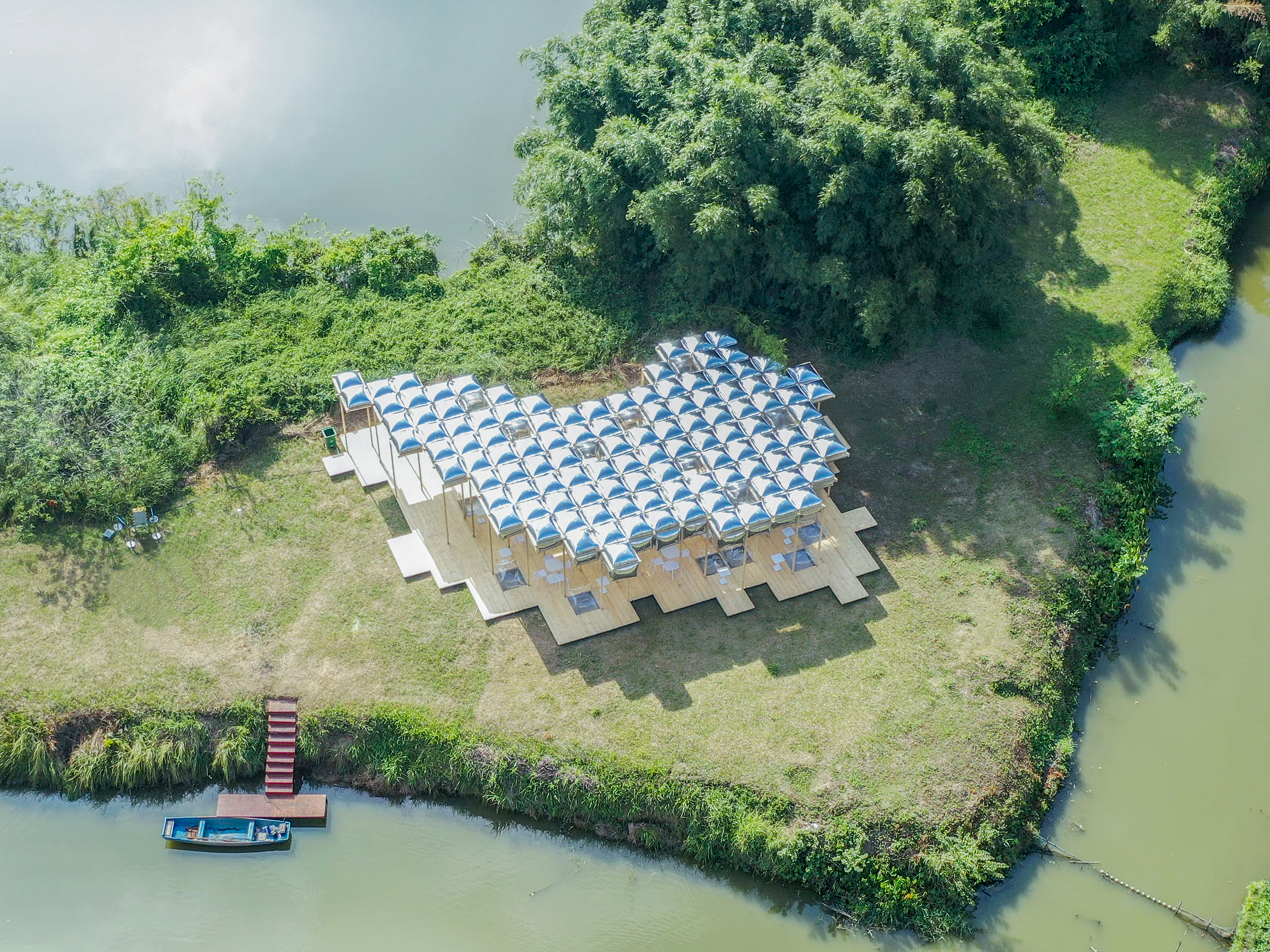 Gulao Tea Alcove by Huang Zelin • Aether Architects | 空氣聯盟建築事務所 ...