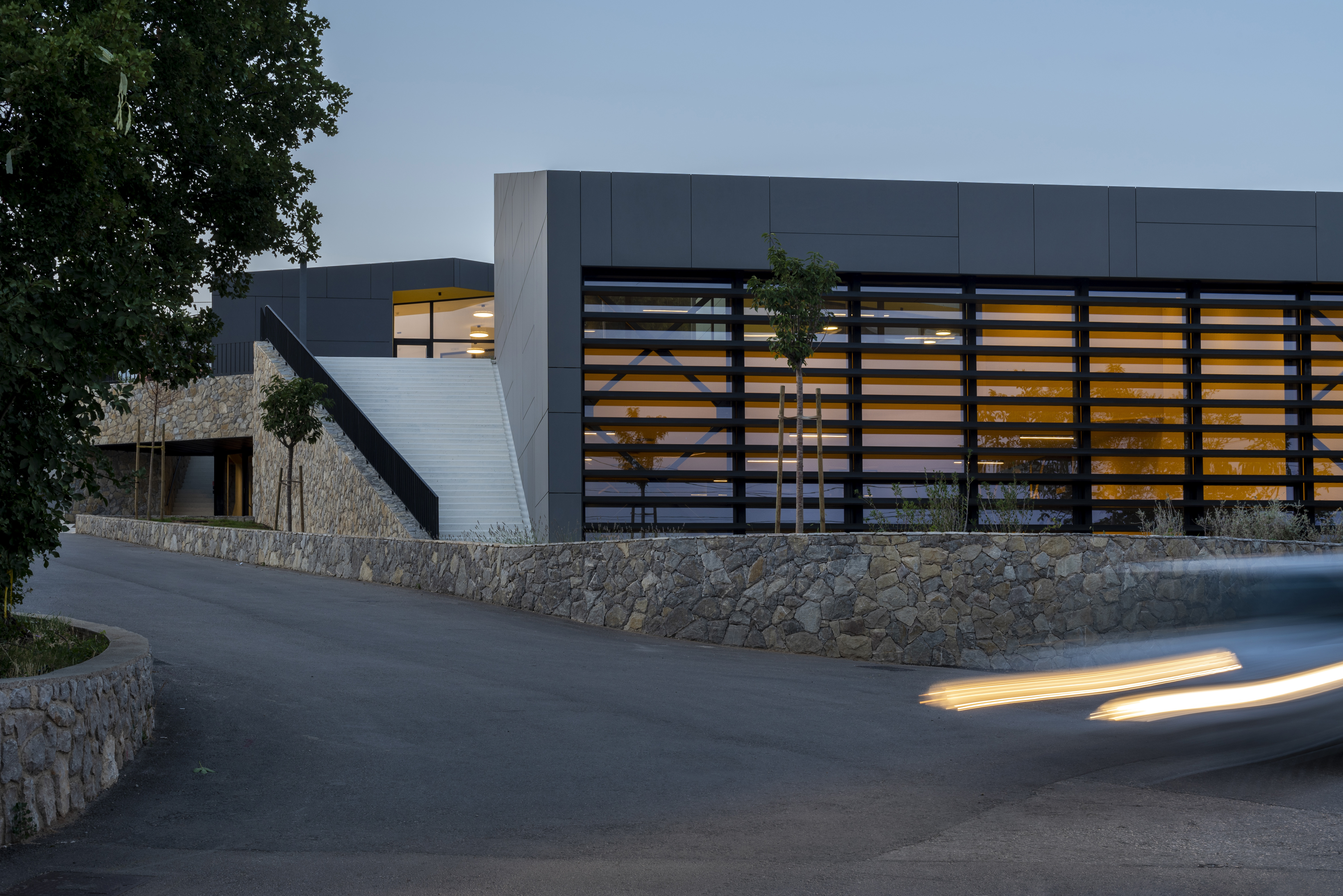 Community Center and Bocce Club BKGK-L by NFO - Architizer