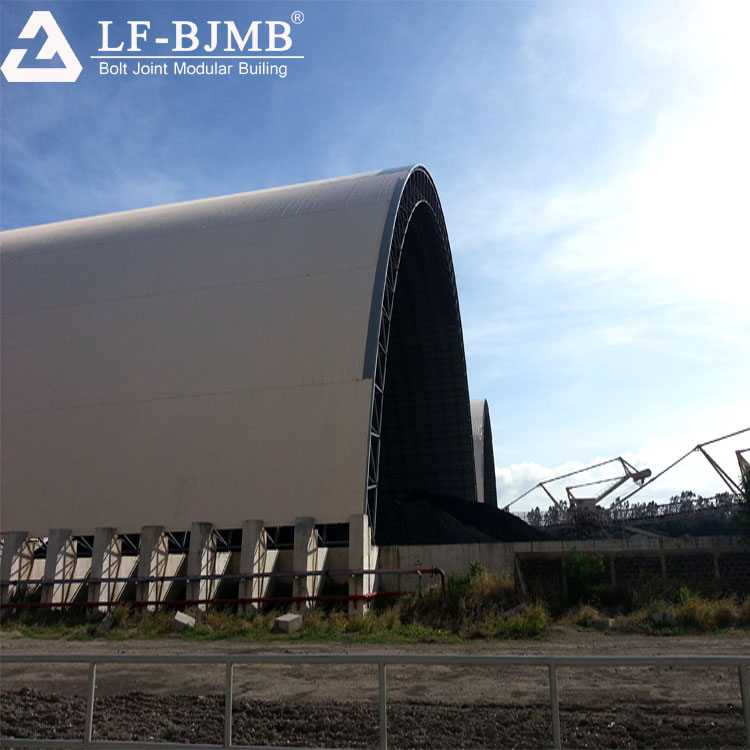 PHILIPPINE CALACA SPACE FRAME POWER PLANT COAL STORAGE SHED by Xuzhou ...