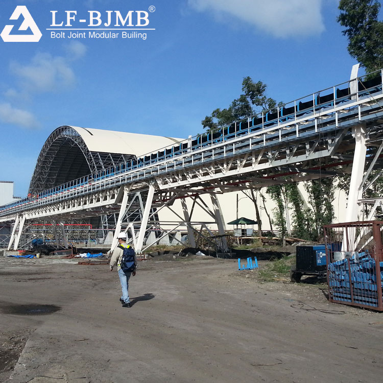 PHILIPPINE CALACA SPACE FRAME POWER PLANT COAL STORAGE SHED by Xuzhou ...