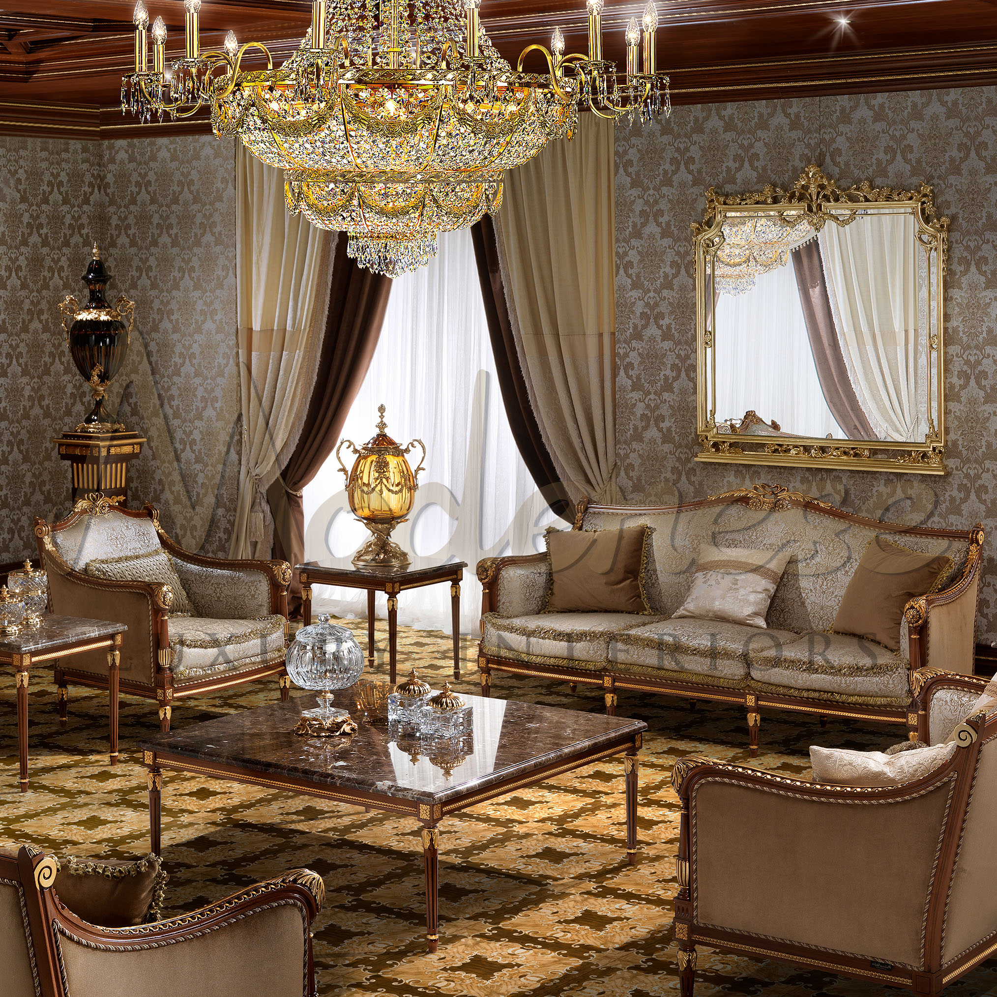Stunning Sitting Room Design by MODENESE Luxury Interiors - Architizer