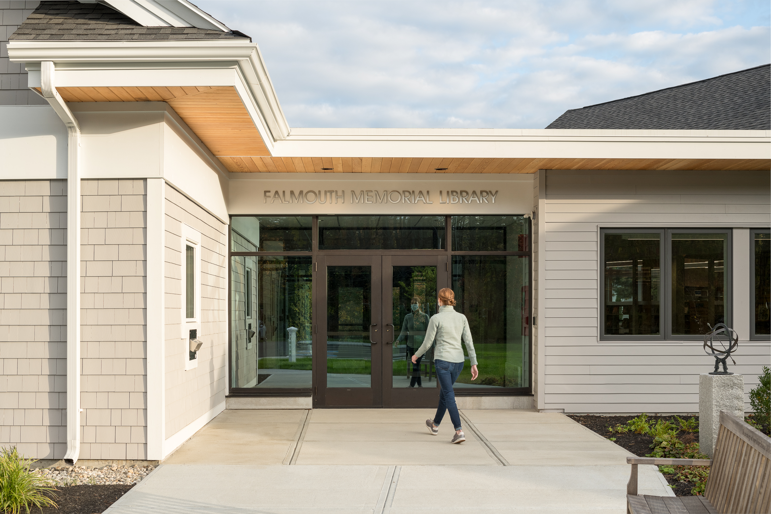 Falmouth Memorial Library by Simons Architects - Architizer
