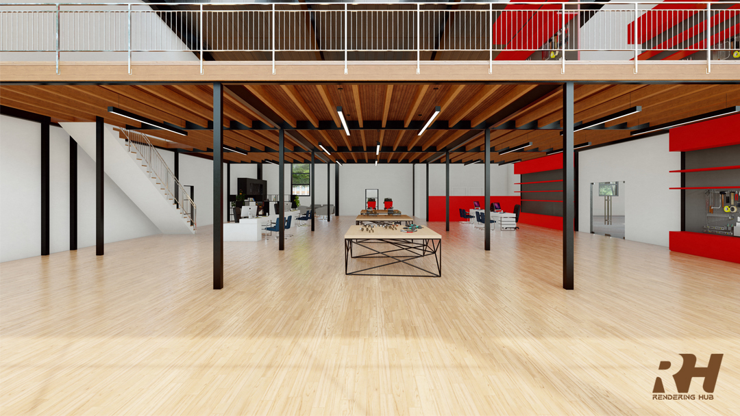 Warehouse Design by Rendering Hub - Architizer