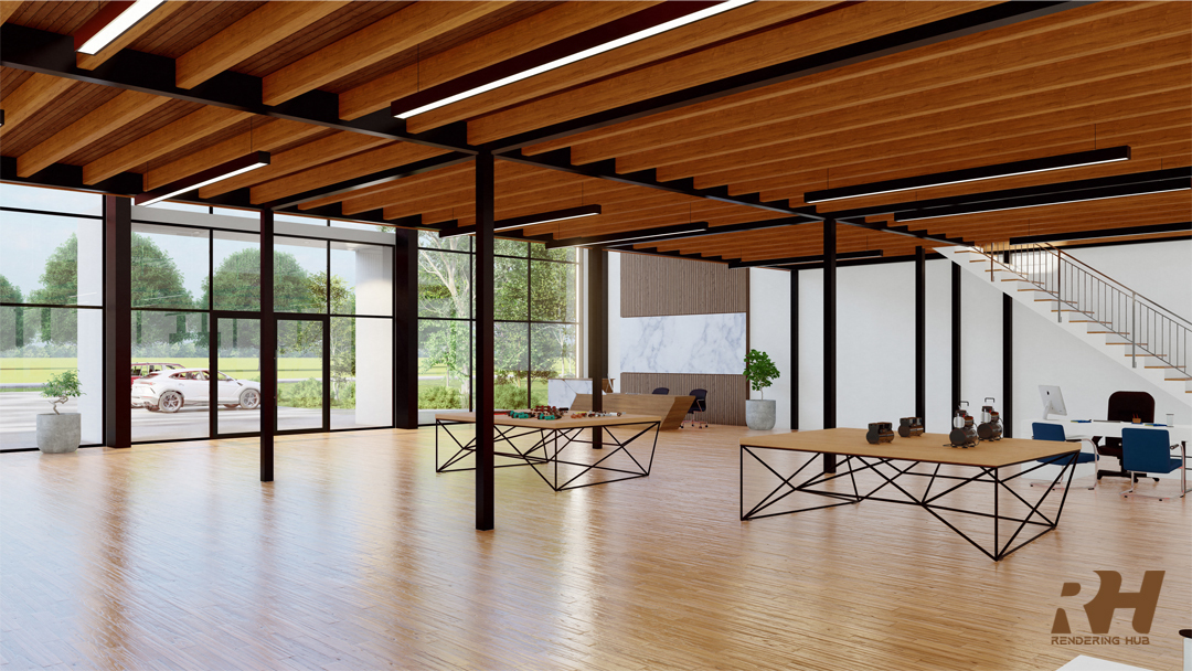 Warehouse Design by Rendering Hub - Architizer