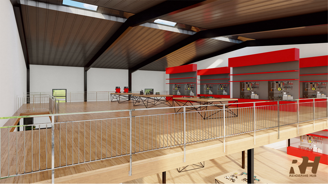 Warehouse Design by Rendering Hub - Architizer