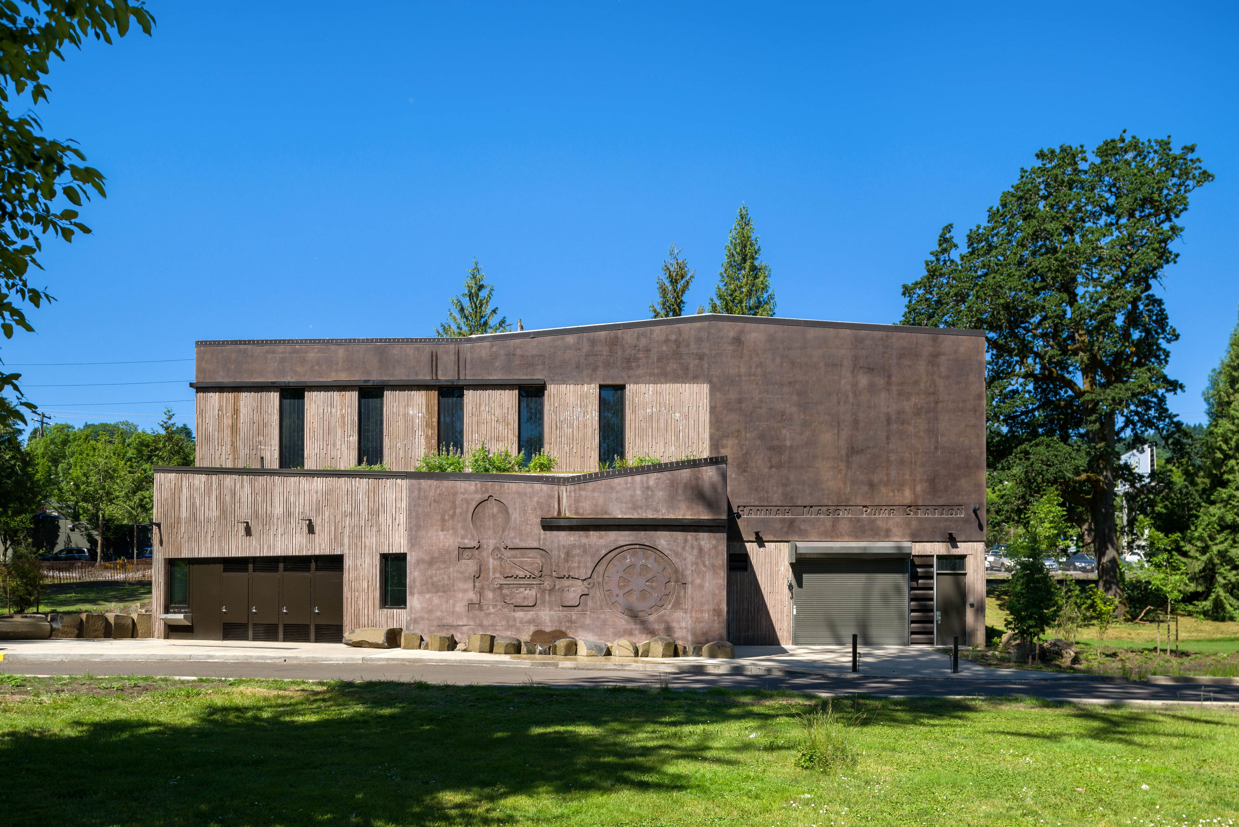 Hannah Mason Pump Station by MWA Architects - Architizer
