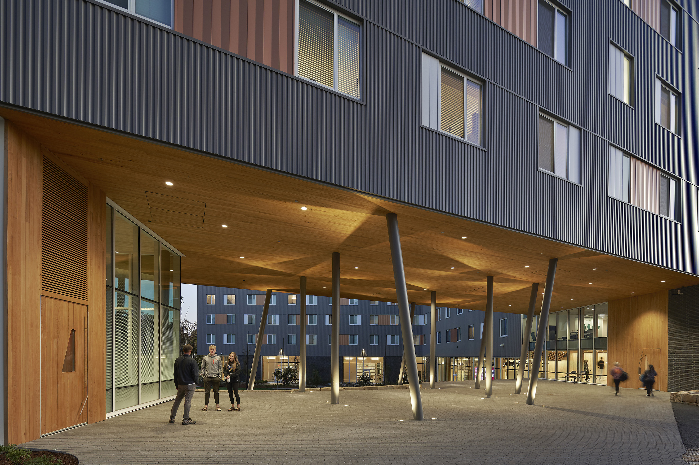 Adohi Hall at University of Arkansas by Leers Weinzapfel Associates ...