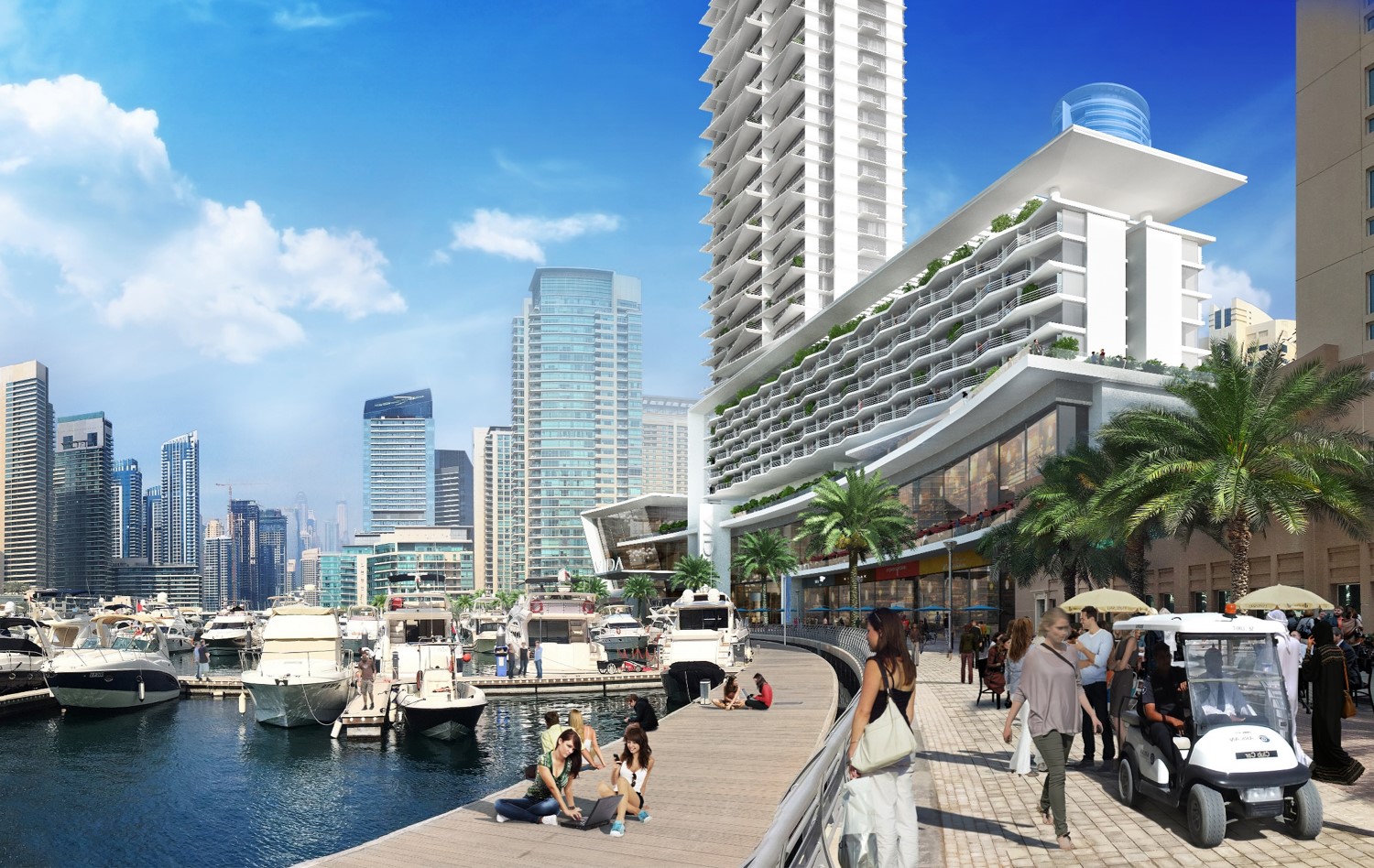 Vida Dubai Marina & Yacht Club by Killa Design - Architizer
