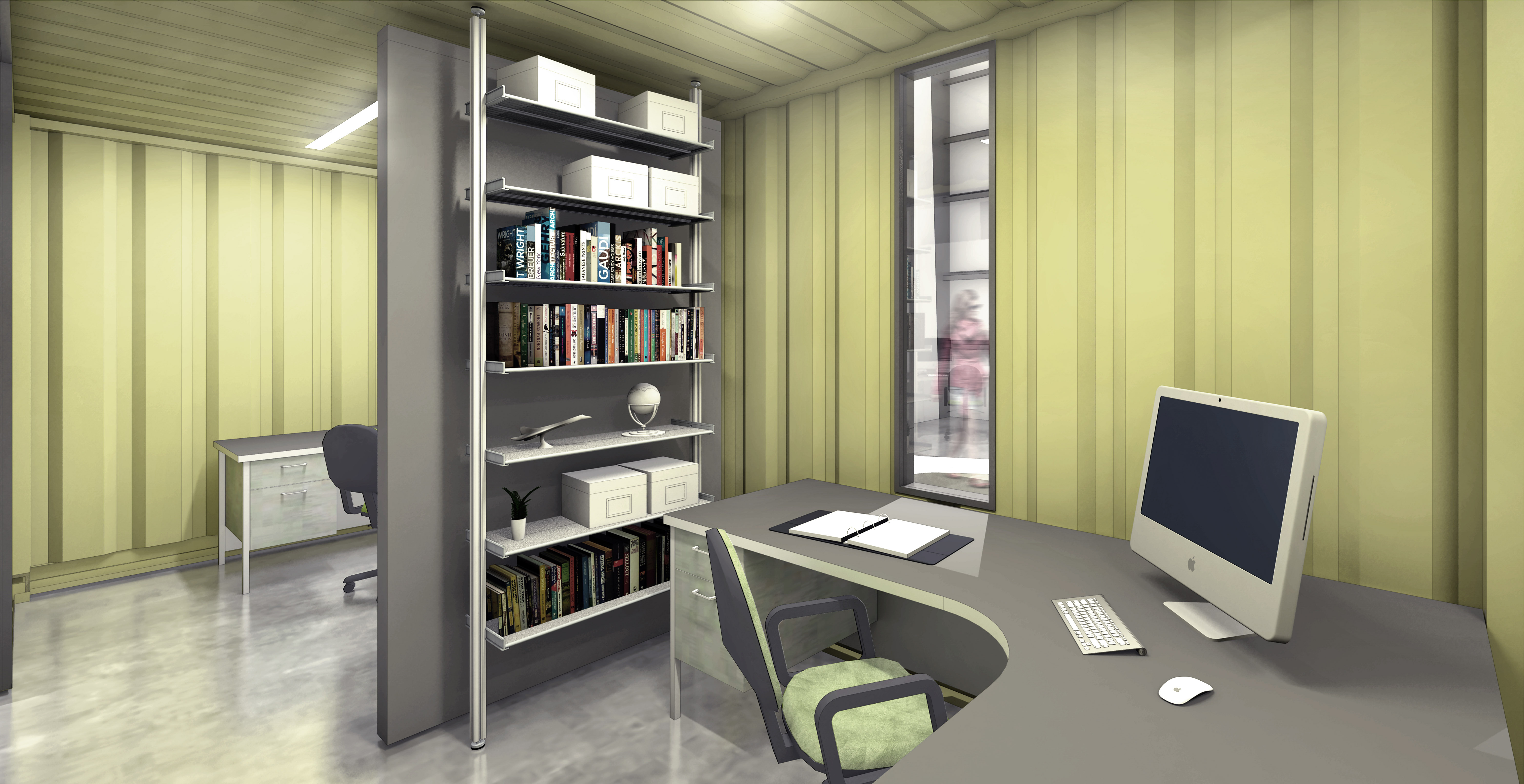 WI:CO Warehouse Interior Container Office by AB design studio, inc ...