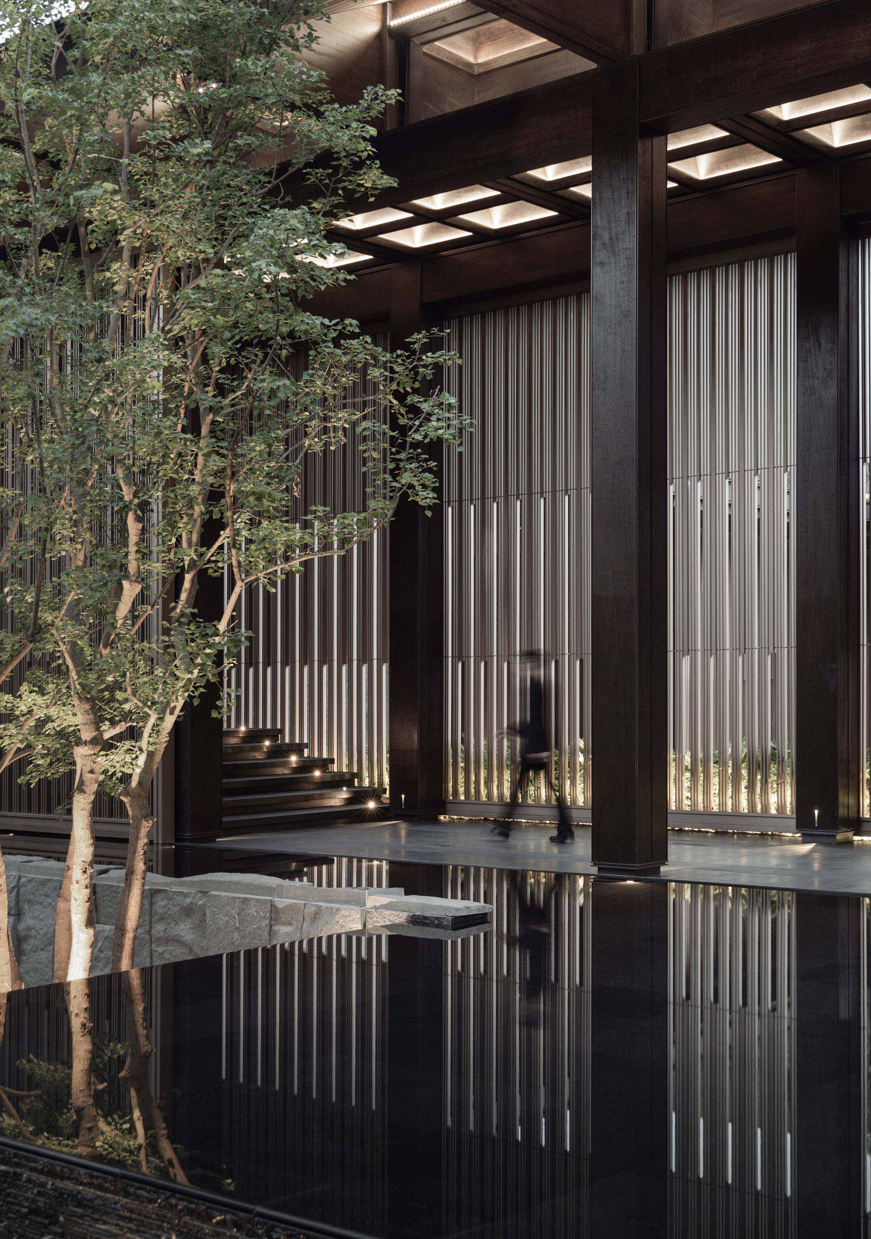 Lakeside Pavilion of VANKE ANLAN by QINGMO Architects - Architizer