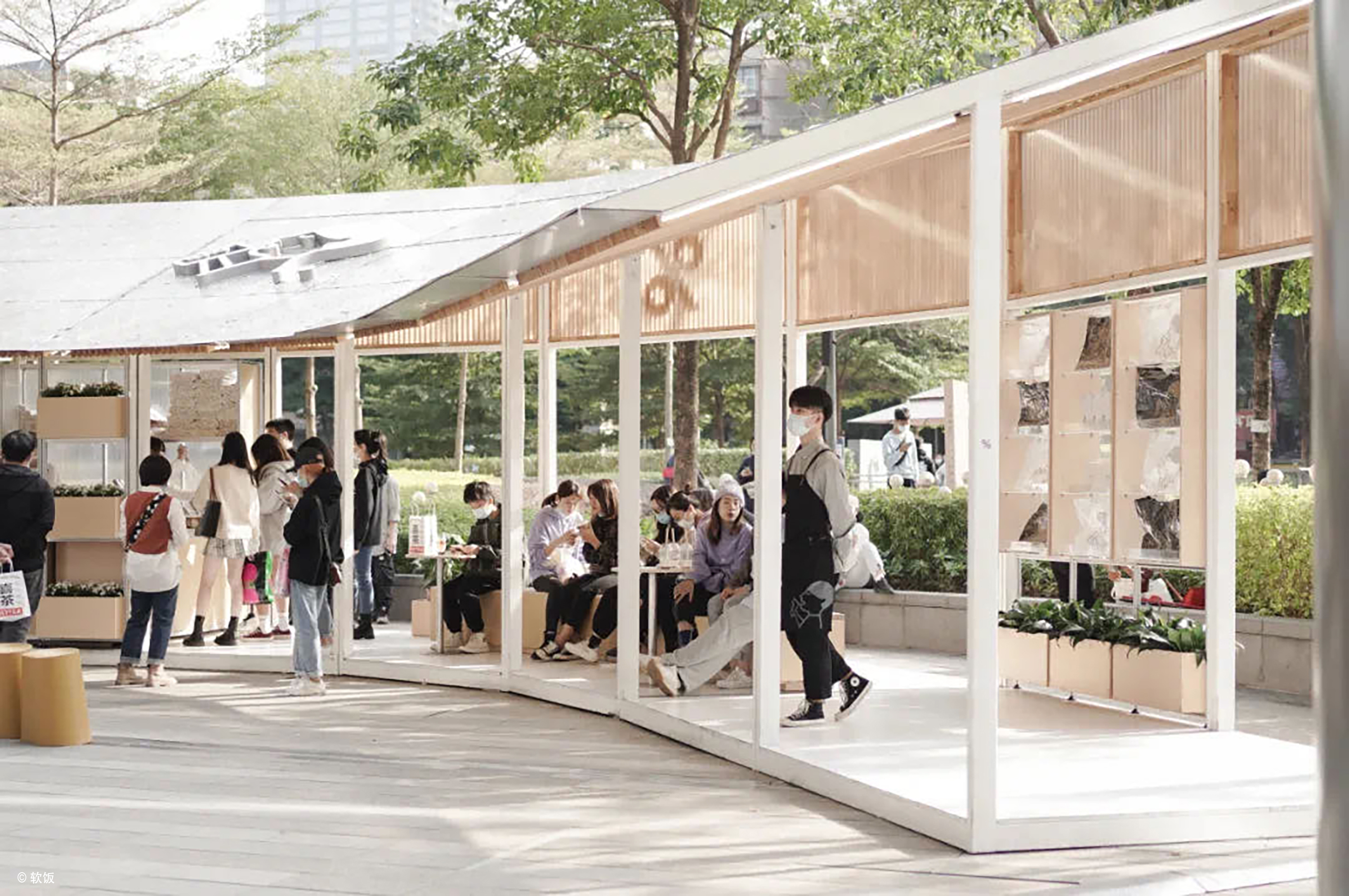 Extended Play Lab Enhances Public Space and Promotes %Arabica Coffee ...