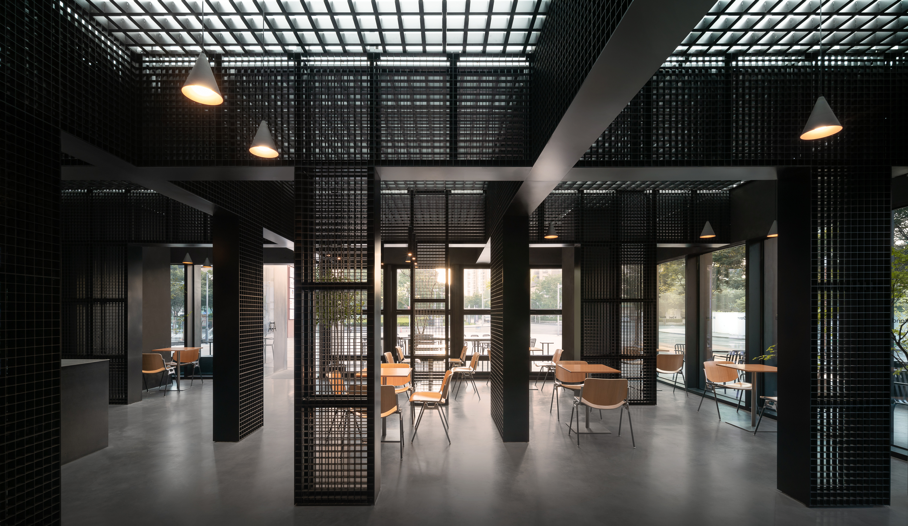 M Stand, coffee shop in Poly Sunny Walk by Dazhou And Associates ...
