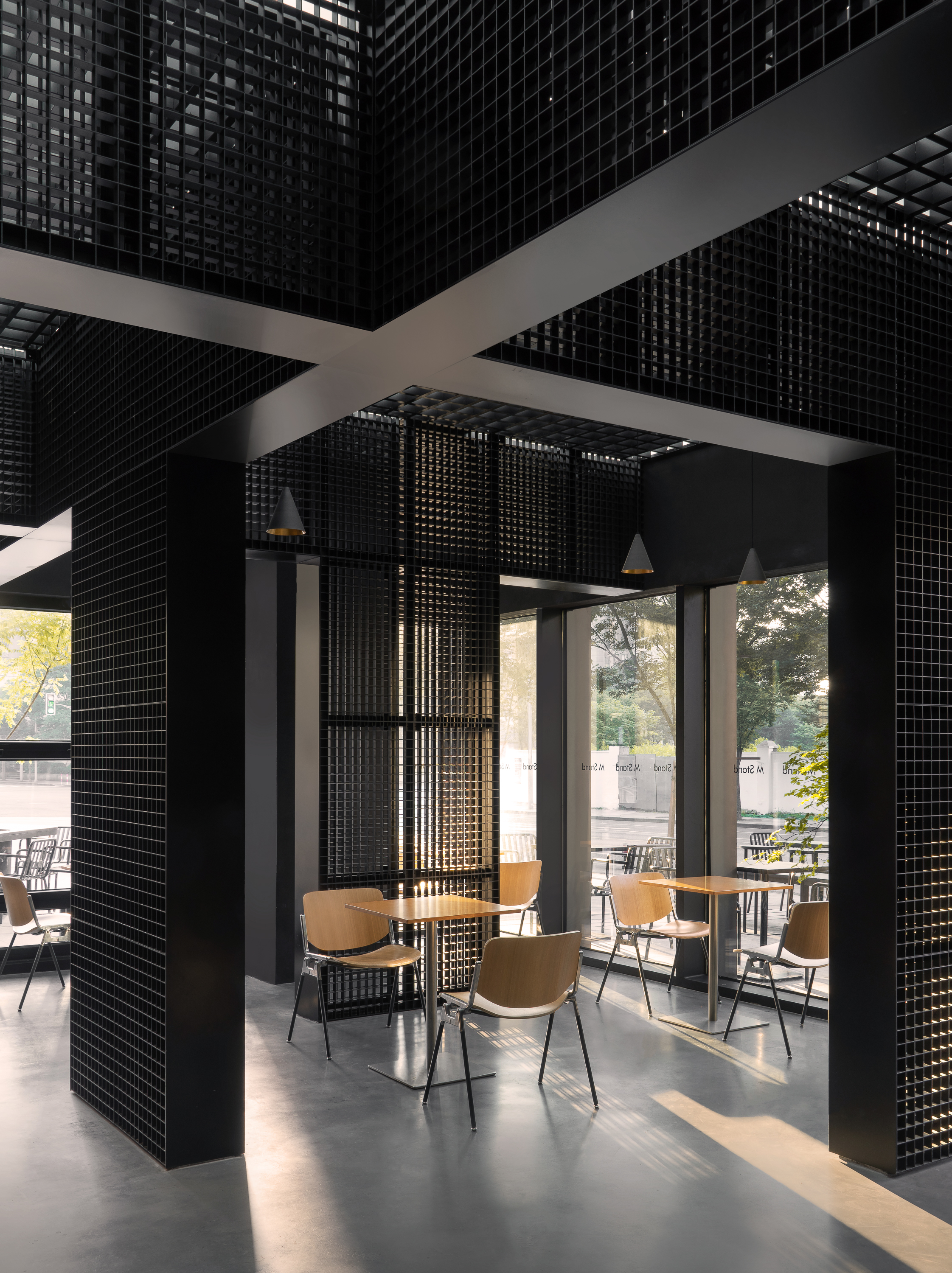 M Stand, coffee shop in Poly Sunny Walk by Dazhou And Associates ...