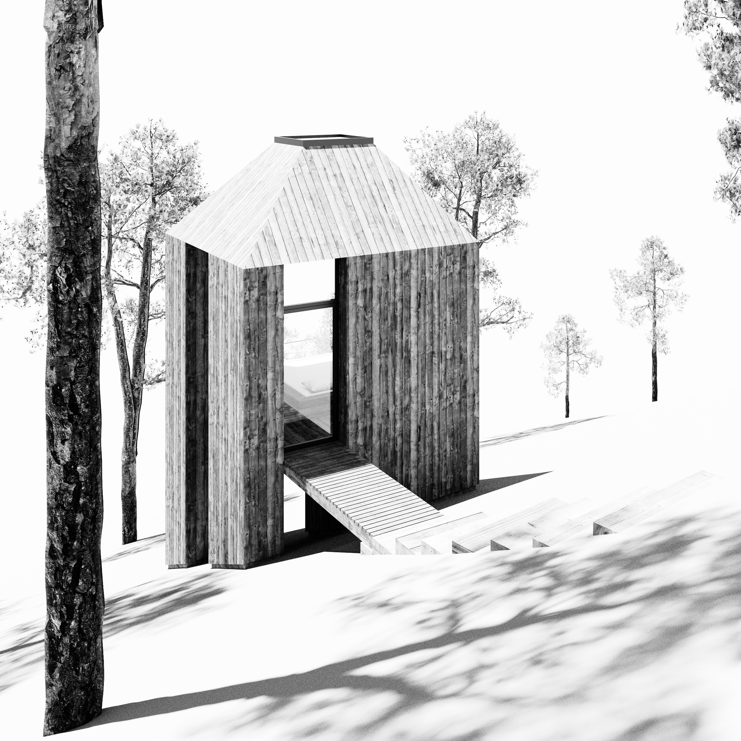 Modern Cabin by Rangr Studio - Architizer