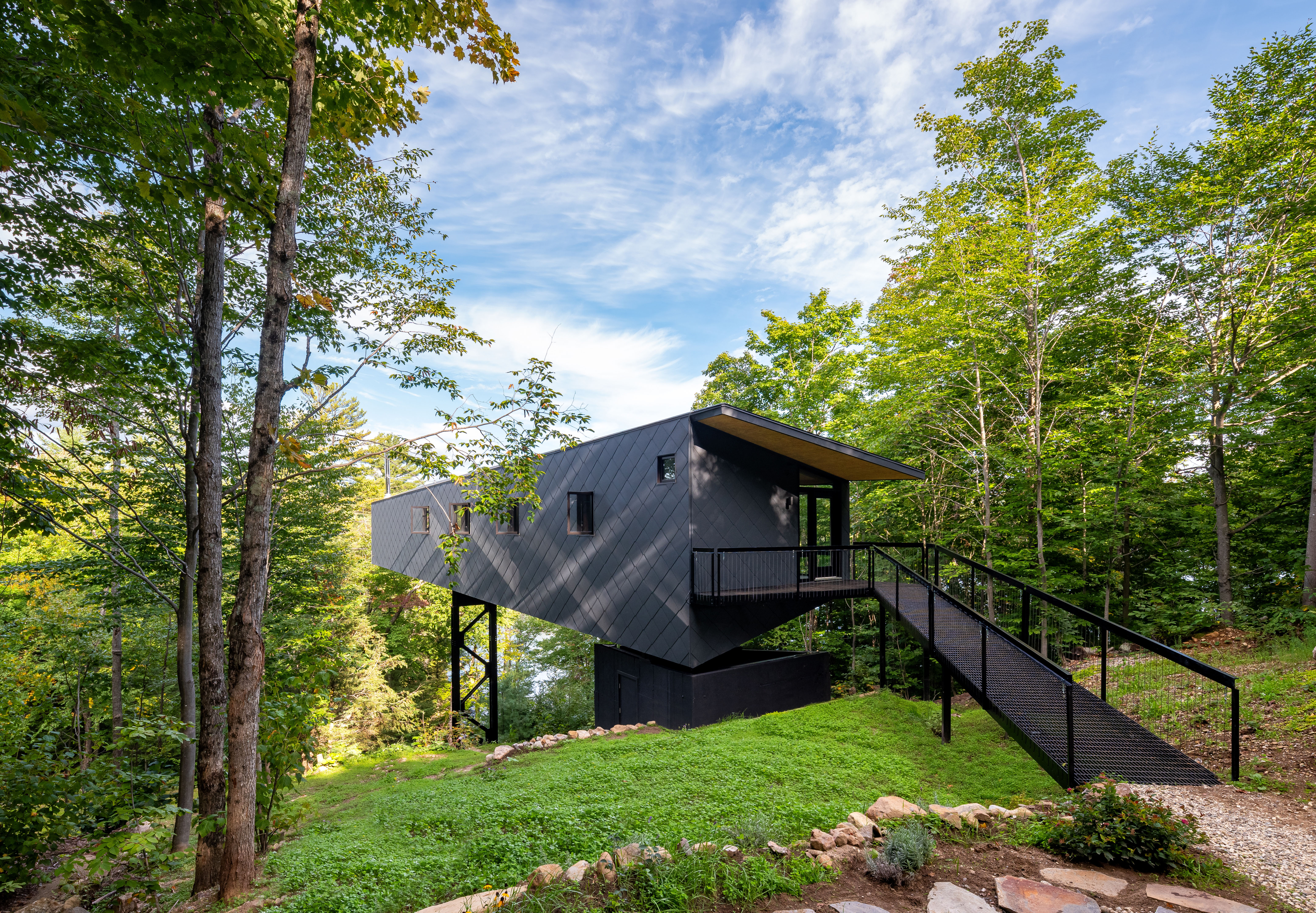 m.o.r.e. CLT Cabin by Kariouk Architects - Architizer