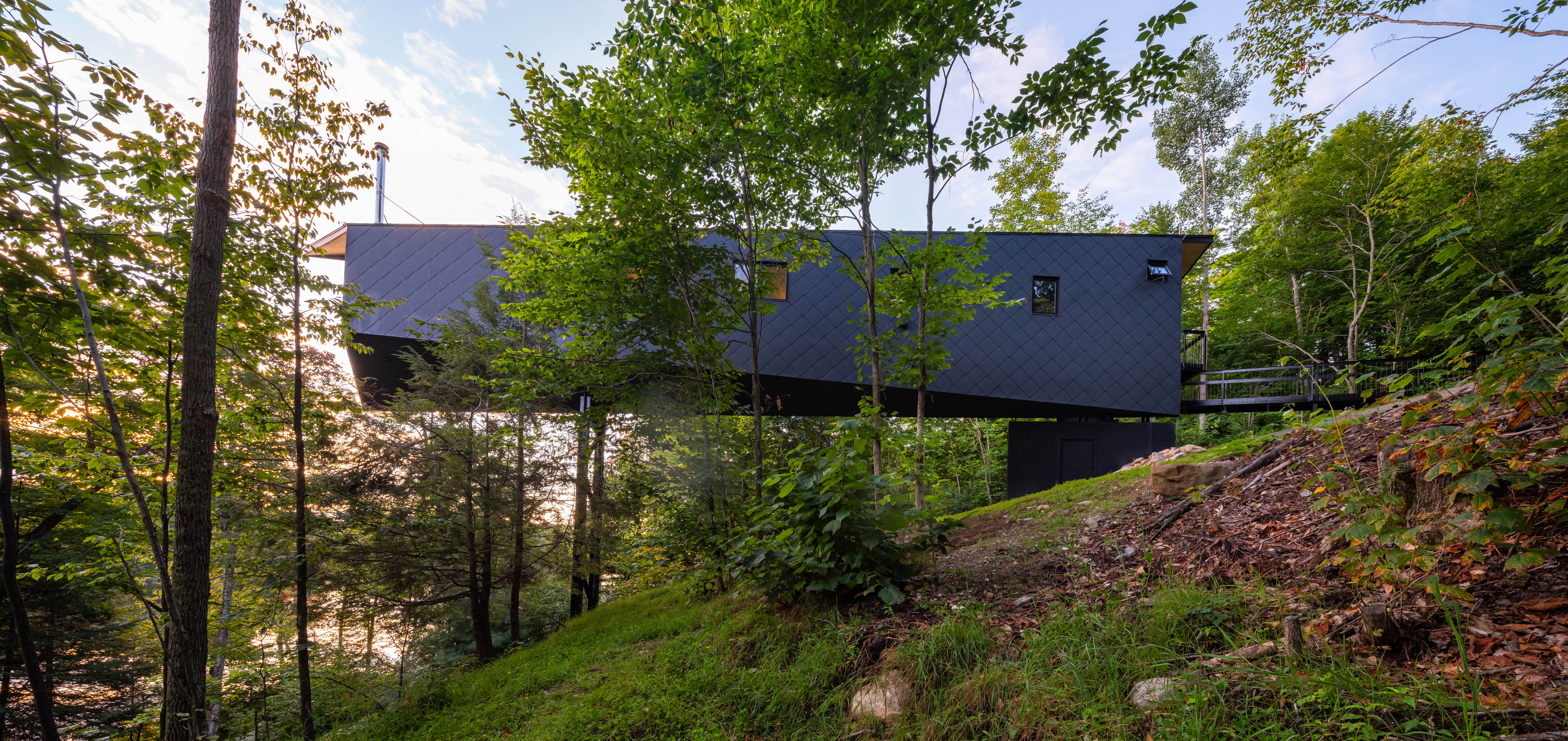 m.o.r.e. CLT Cabin by Kariouk Architects - Architizer