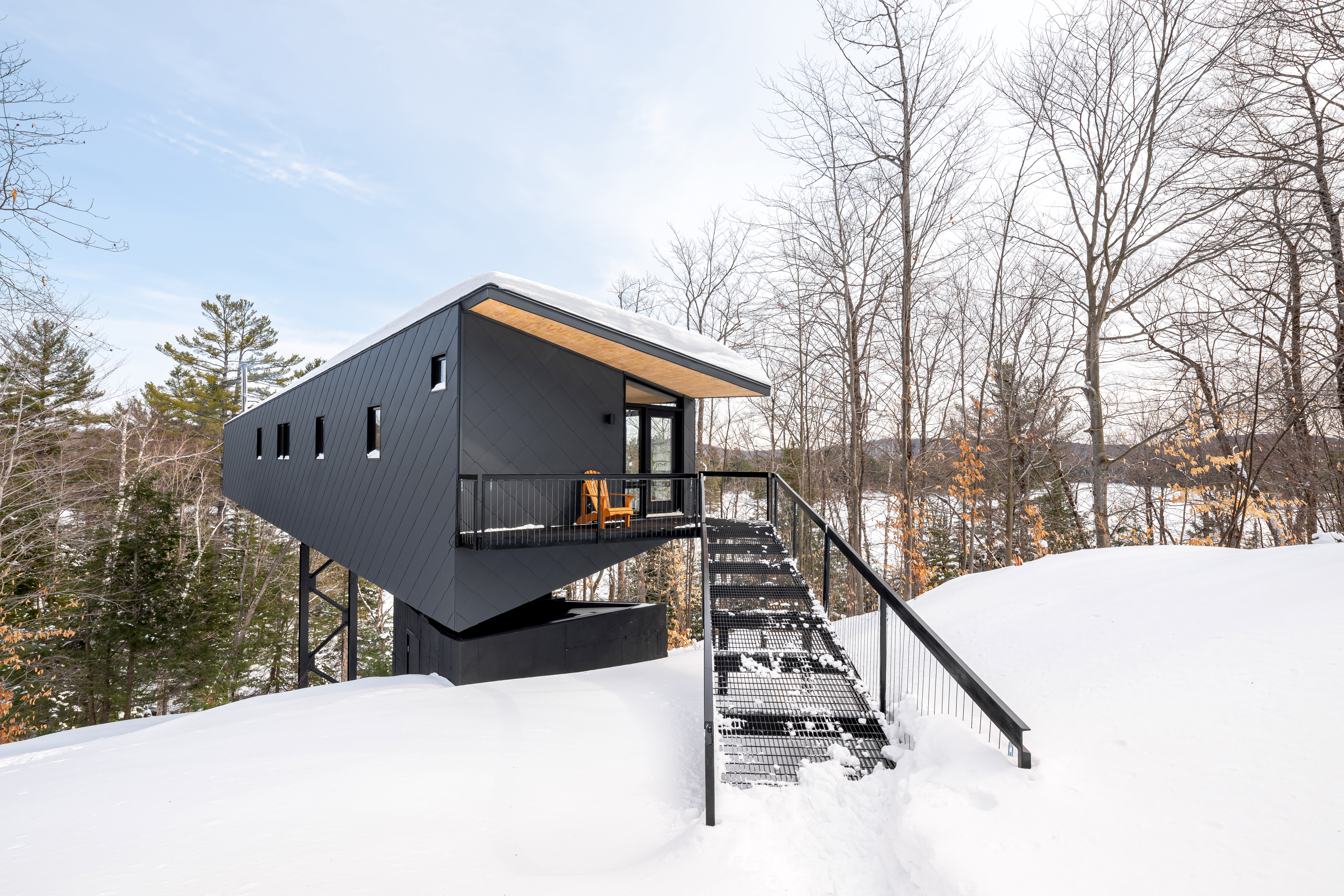m.o.r.e. CLT Cabin by Kariouk Architects - Architizer