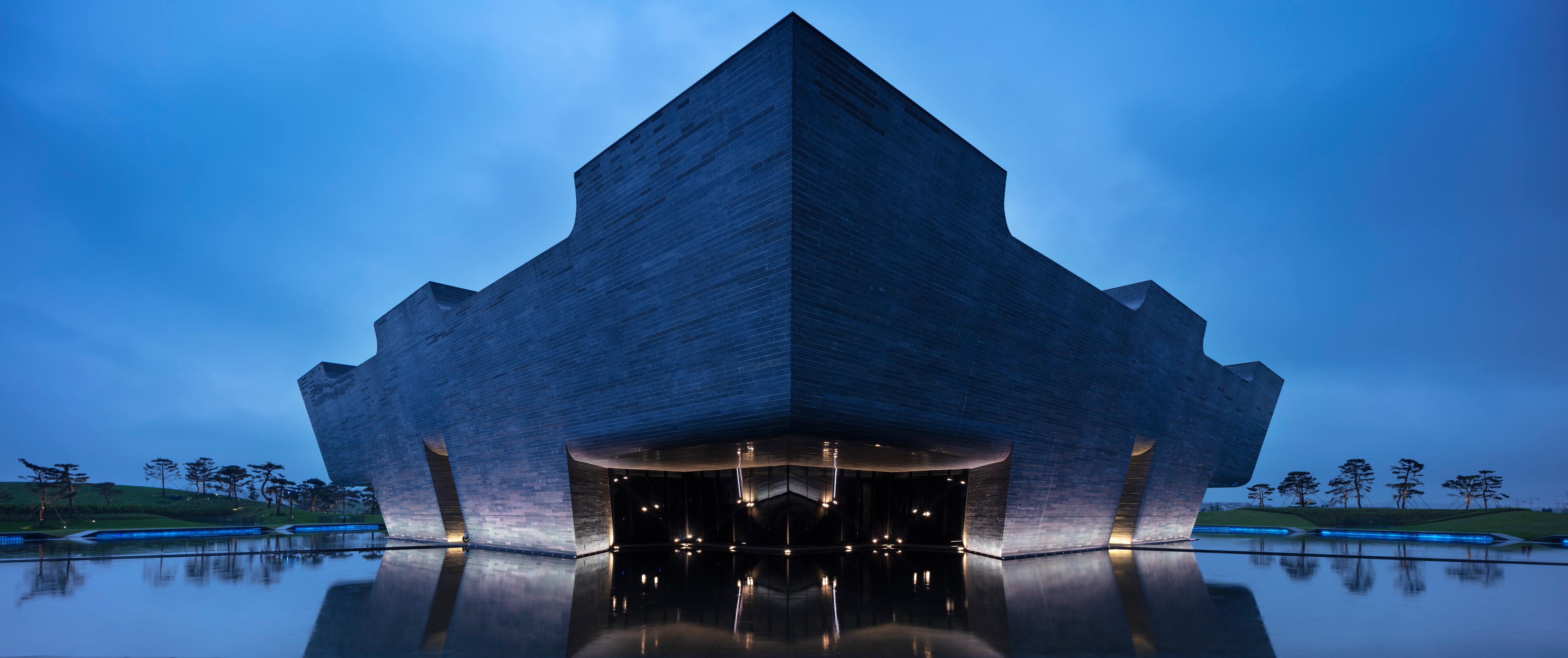 Da Yu Memorial Hall by LIGHTING DESIGN INSTITUTE of UAD - Architizer