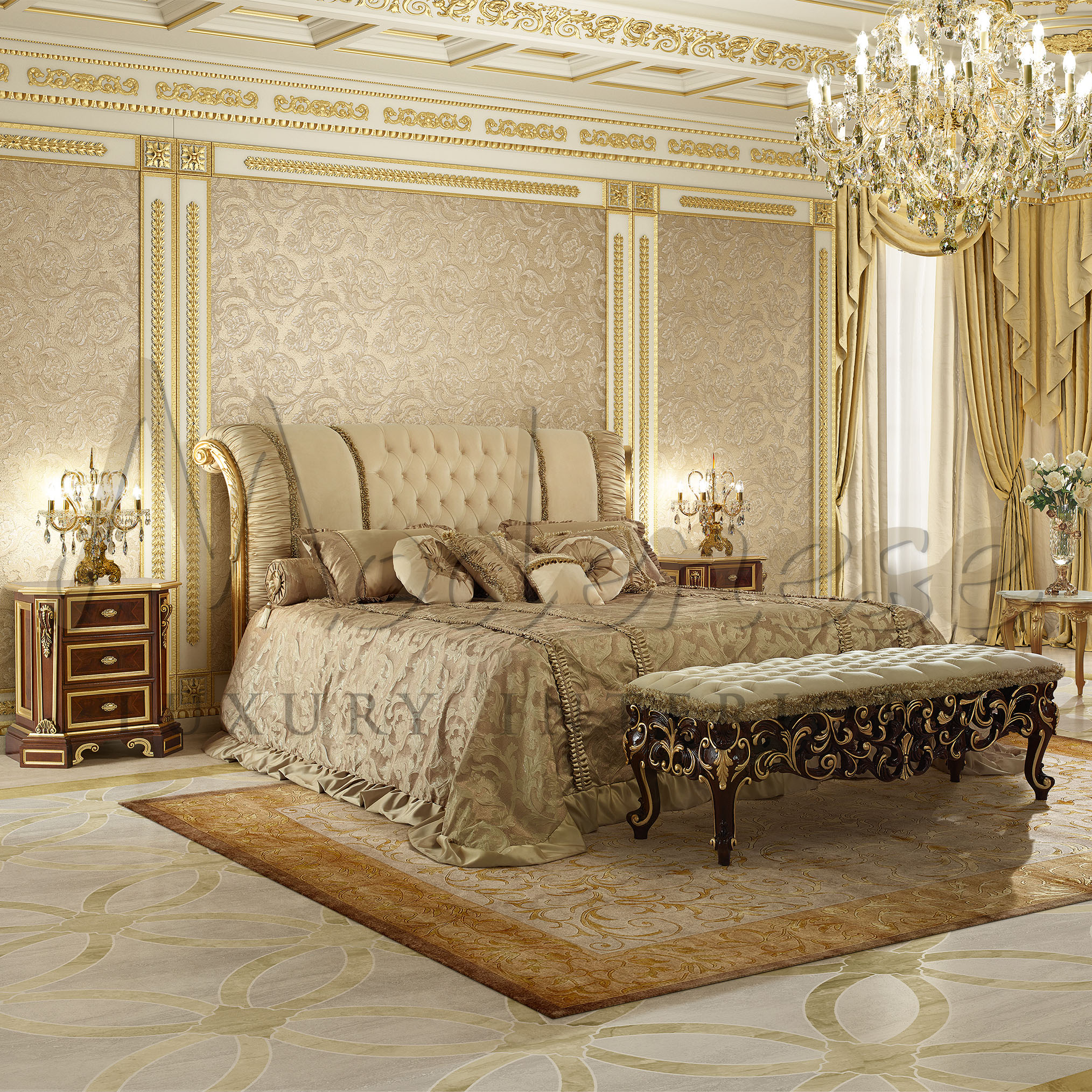 Exquisite Bedroom Interior Design by MODENESE Luxury Interiors - Architizer