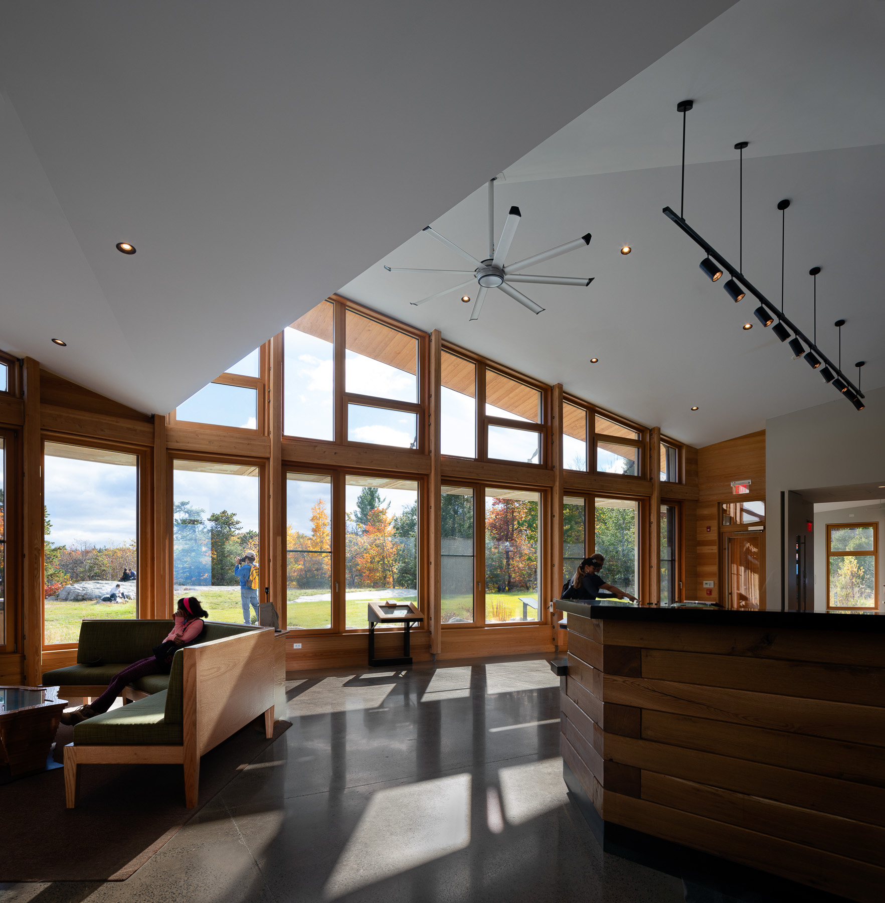 Minnewaska State Park Preserve Visitor Center by BKSK Architects ...