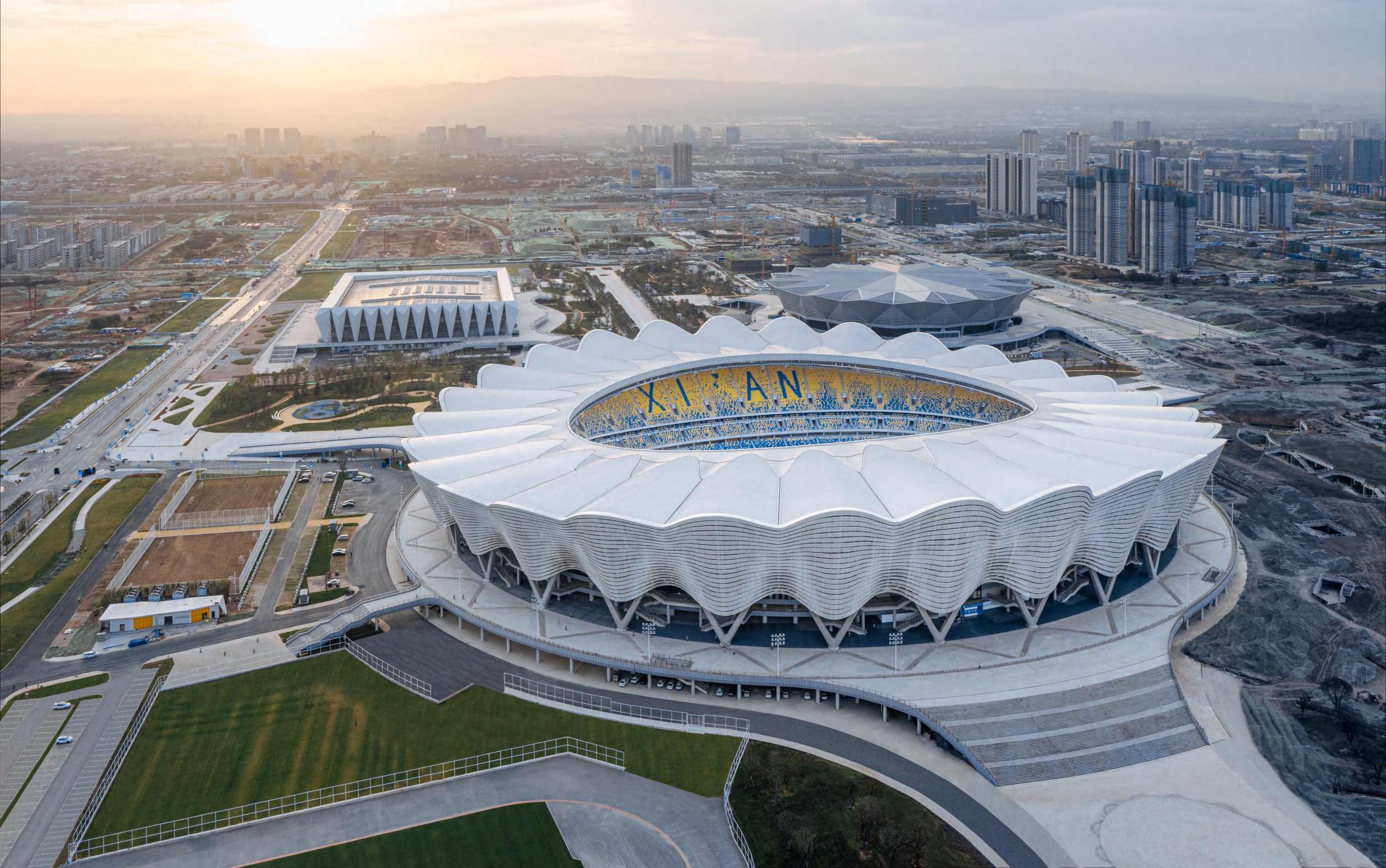 Master plan and Main Stadium design of Xi’an Olympic Center by PTW ...
