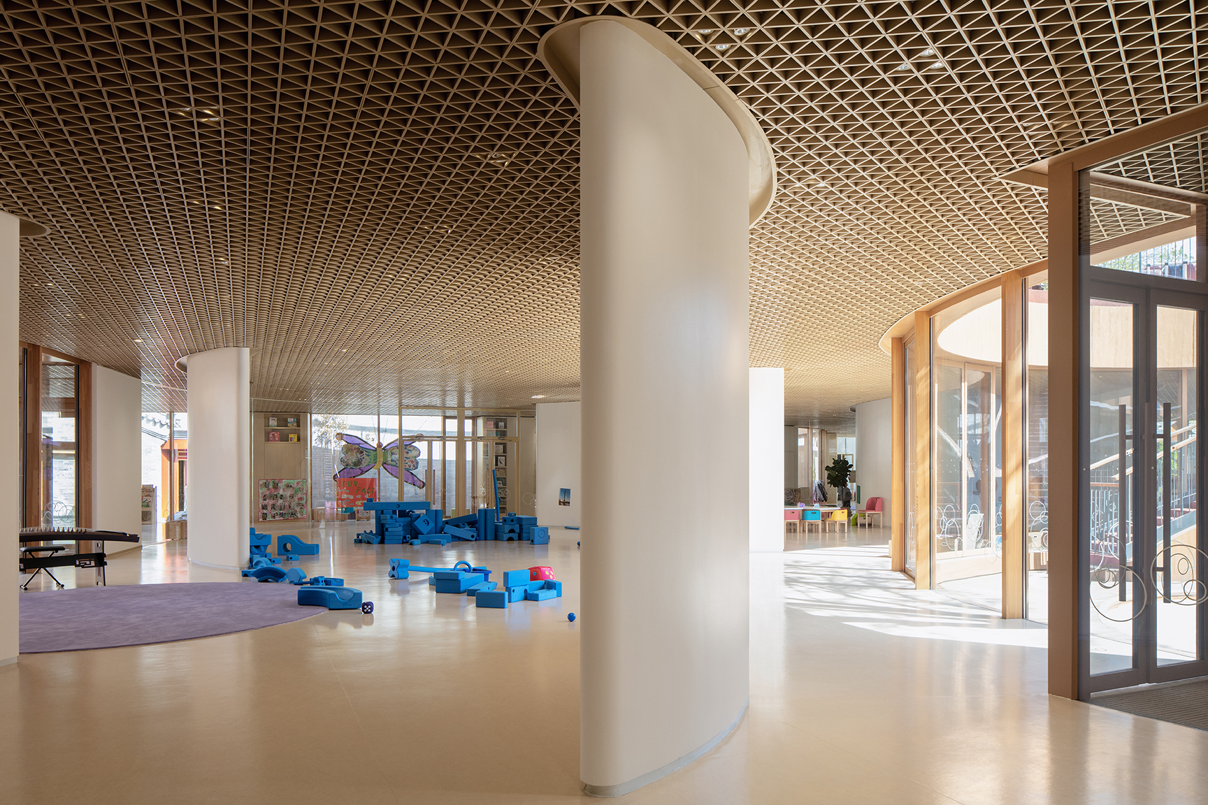 Beijing Yuecheng Courtyard Kindergarden by Supercloud Studio - Architizer