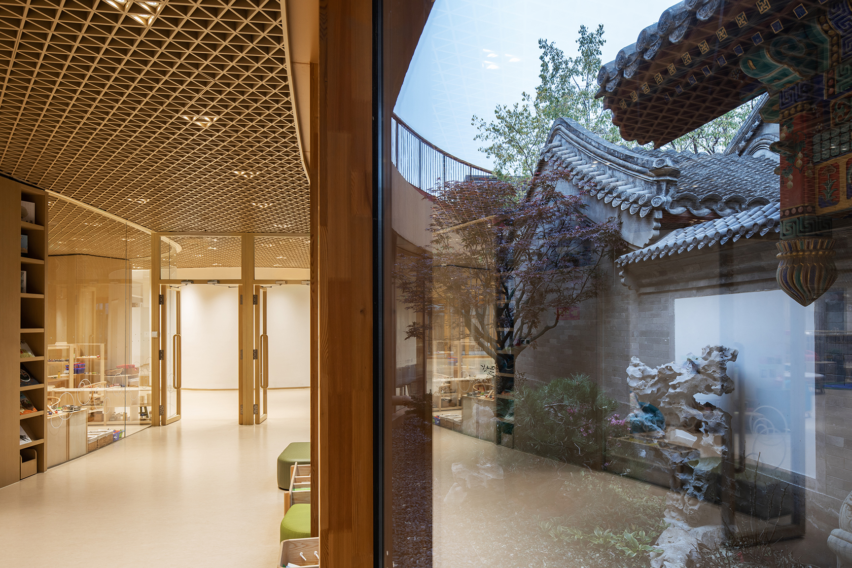 Beijing Yuecheng Courtyard Kindergarden by Supercloud Studio - Architizer