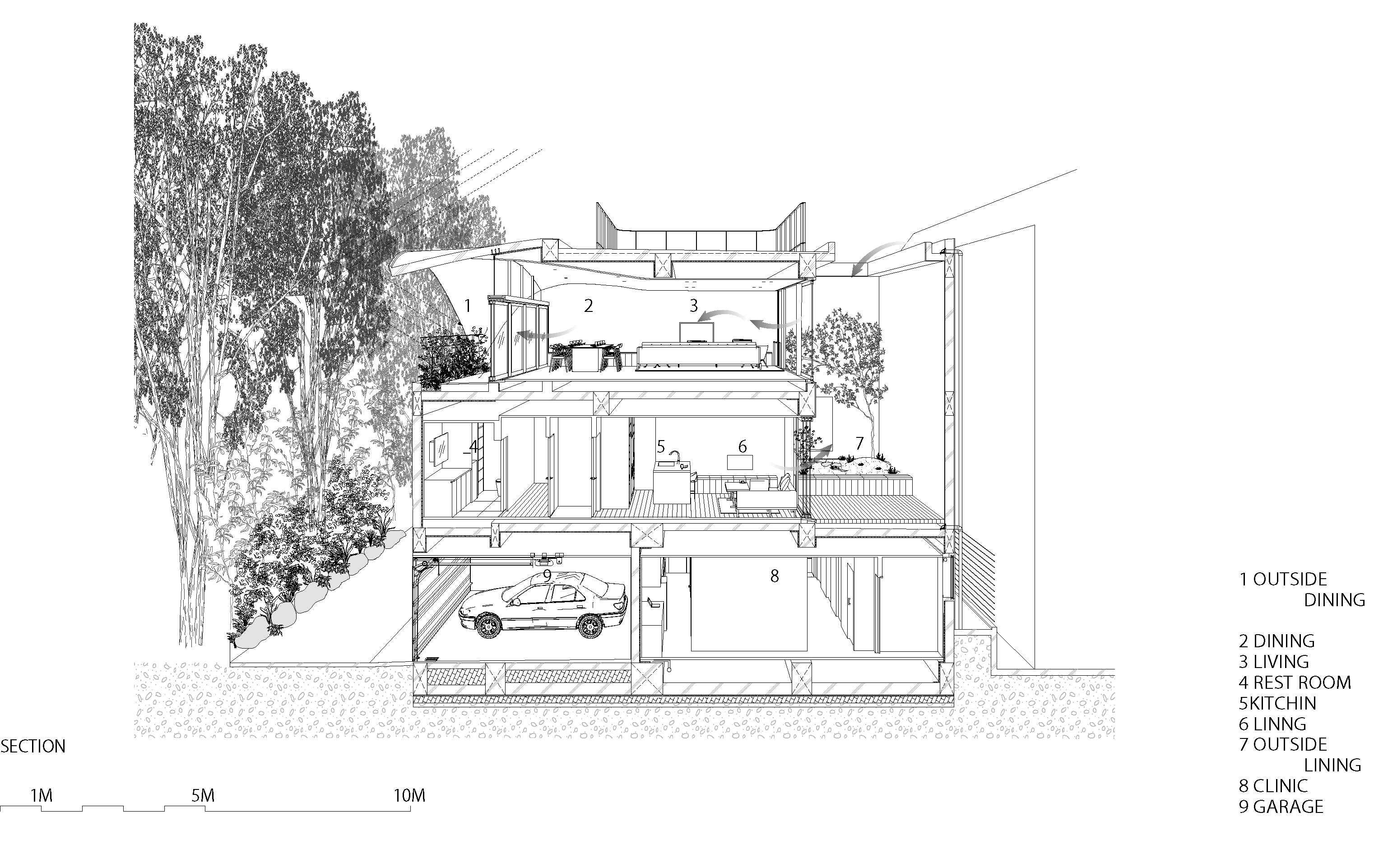 Idea 3467718: Sky Cave House & Clinic by IKAWAYA Architects in Tokyo ...