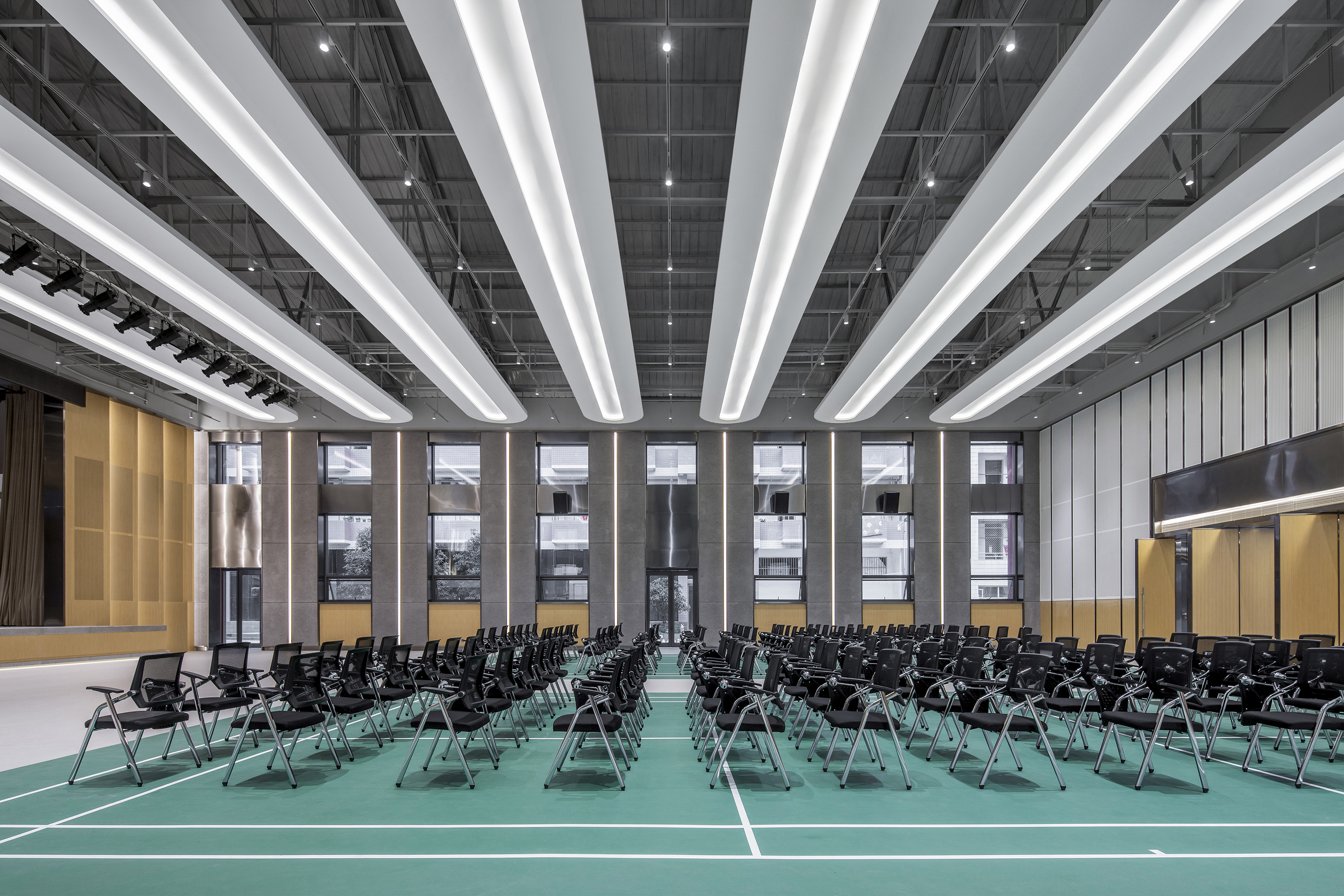 The Renovation of the Auditorium of Ankang Middle School by UUA (United ...