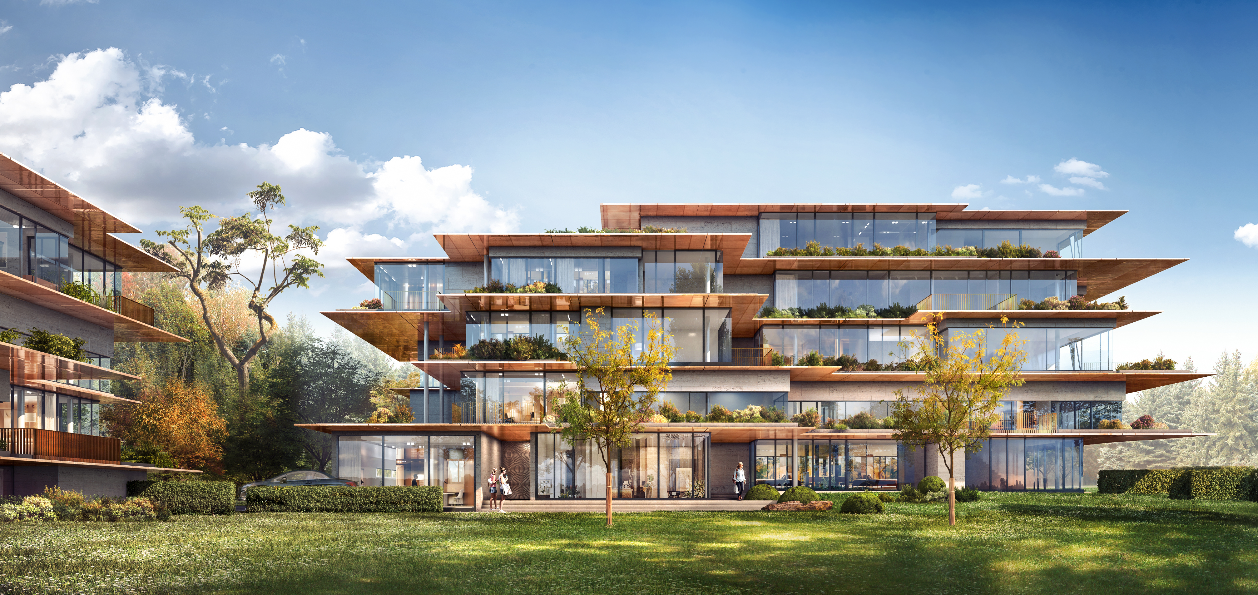 Ko-Share Residential and Business Complex by T.T.H.R. Aedes Studio ...