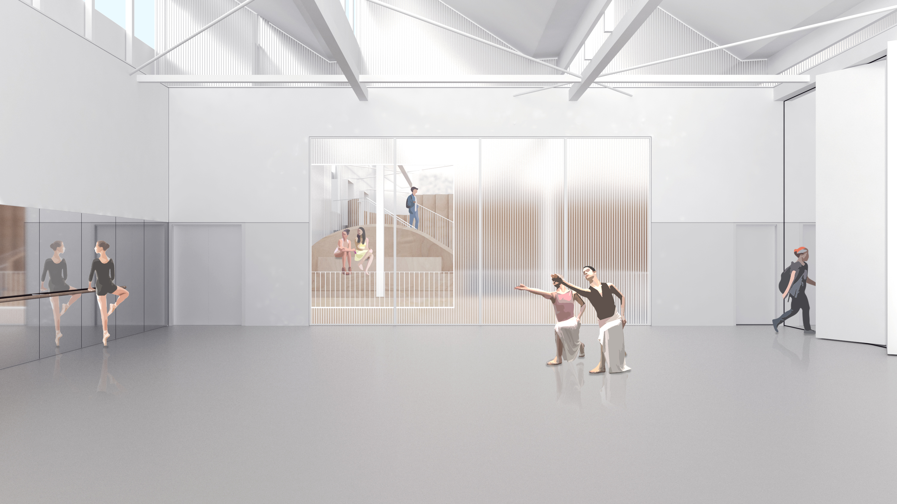 Sandi Simon Center for Dance at Chapman University by Lorcan O'Herlihy ...