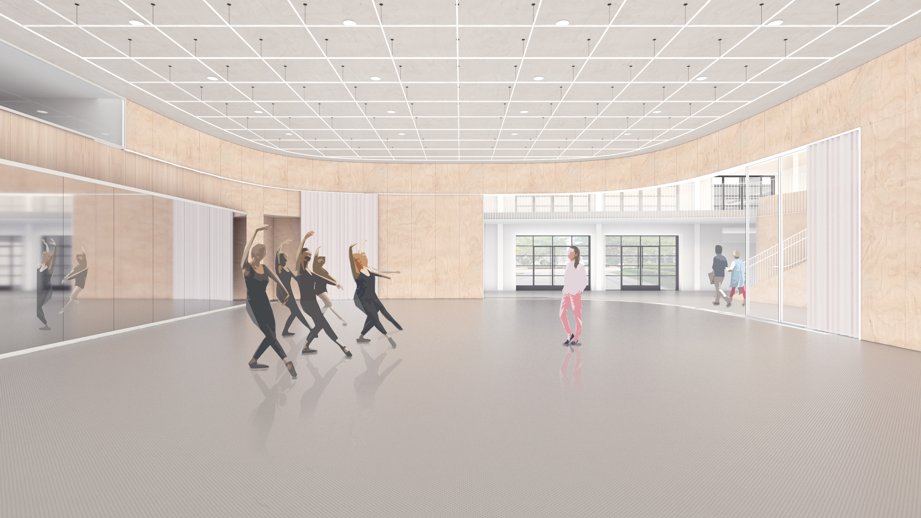 Sandi Simon Center for Dance at Chapman University by Lorcan O'Herlihy ...