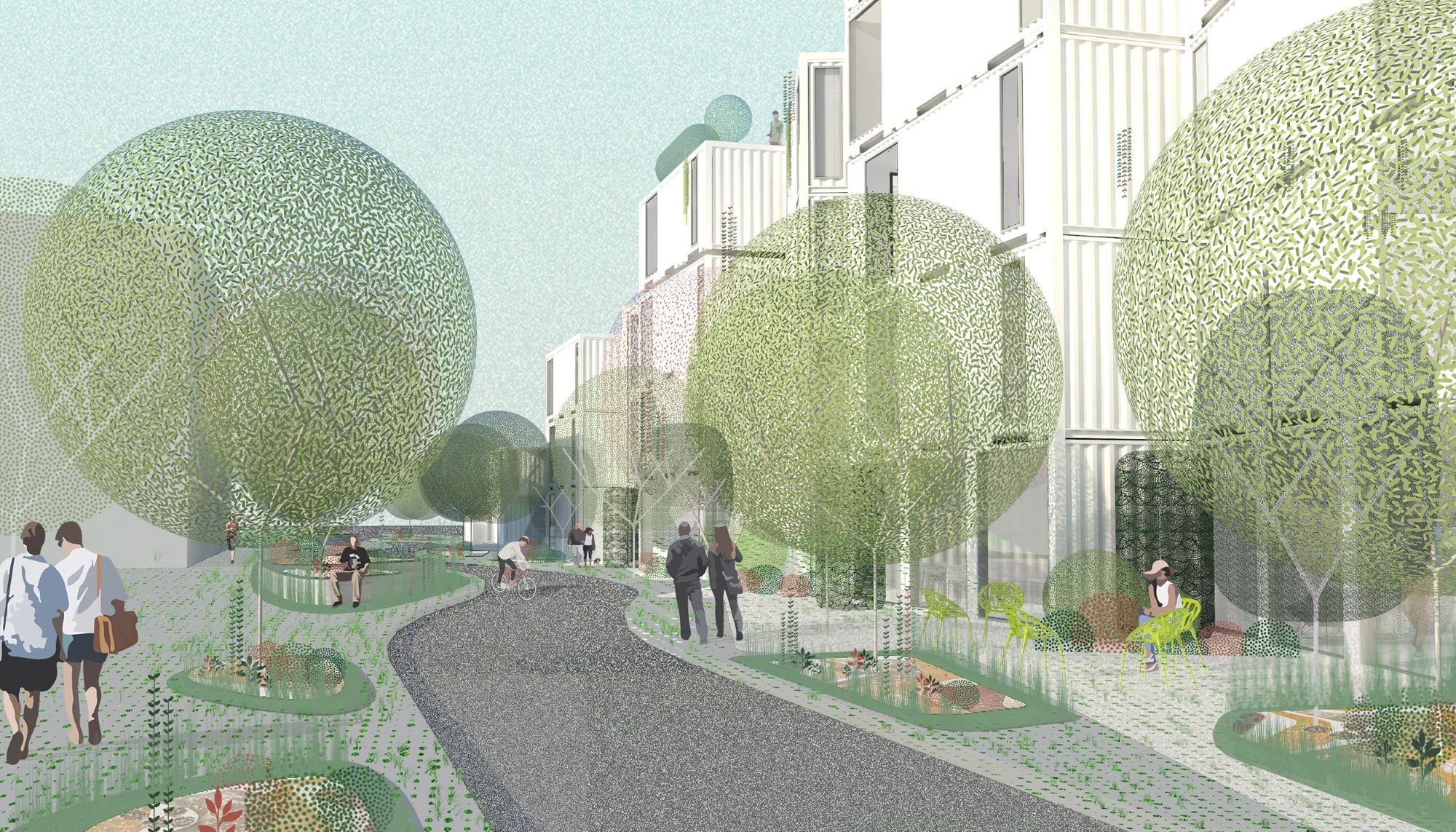 Isla Intersections Supportive Housing and Paseo by Lorcan O'Herlihy ...