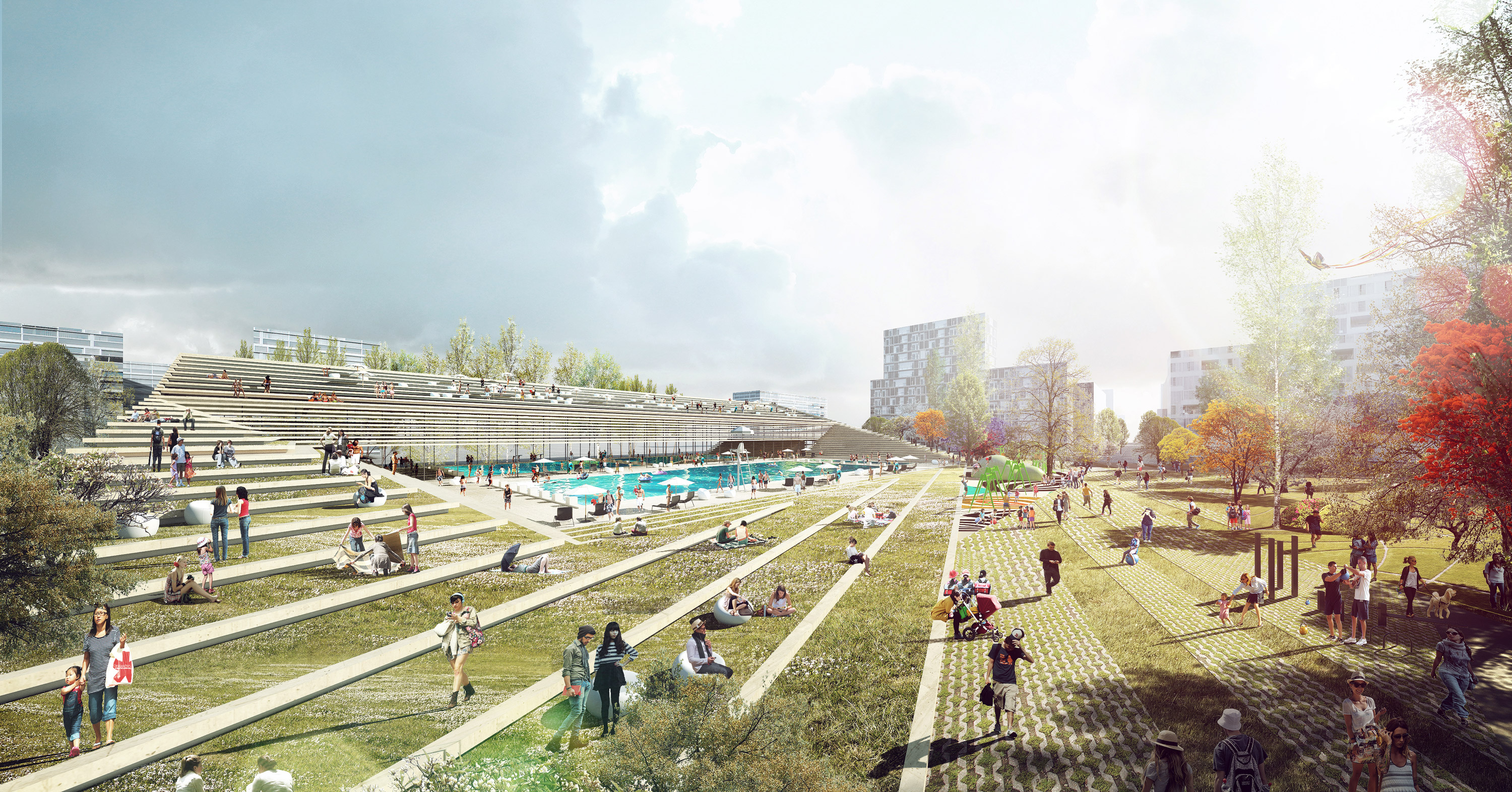 Green Square Pool by Silvester Fuller - Architizer