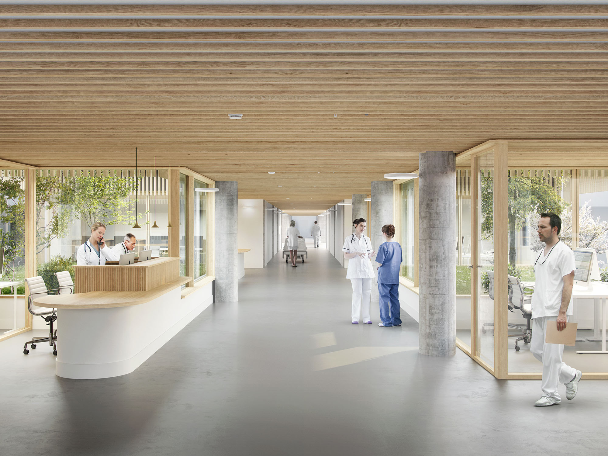 New North Zealand Hospital by Vilhelm Lauritzen Architects - Architizer